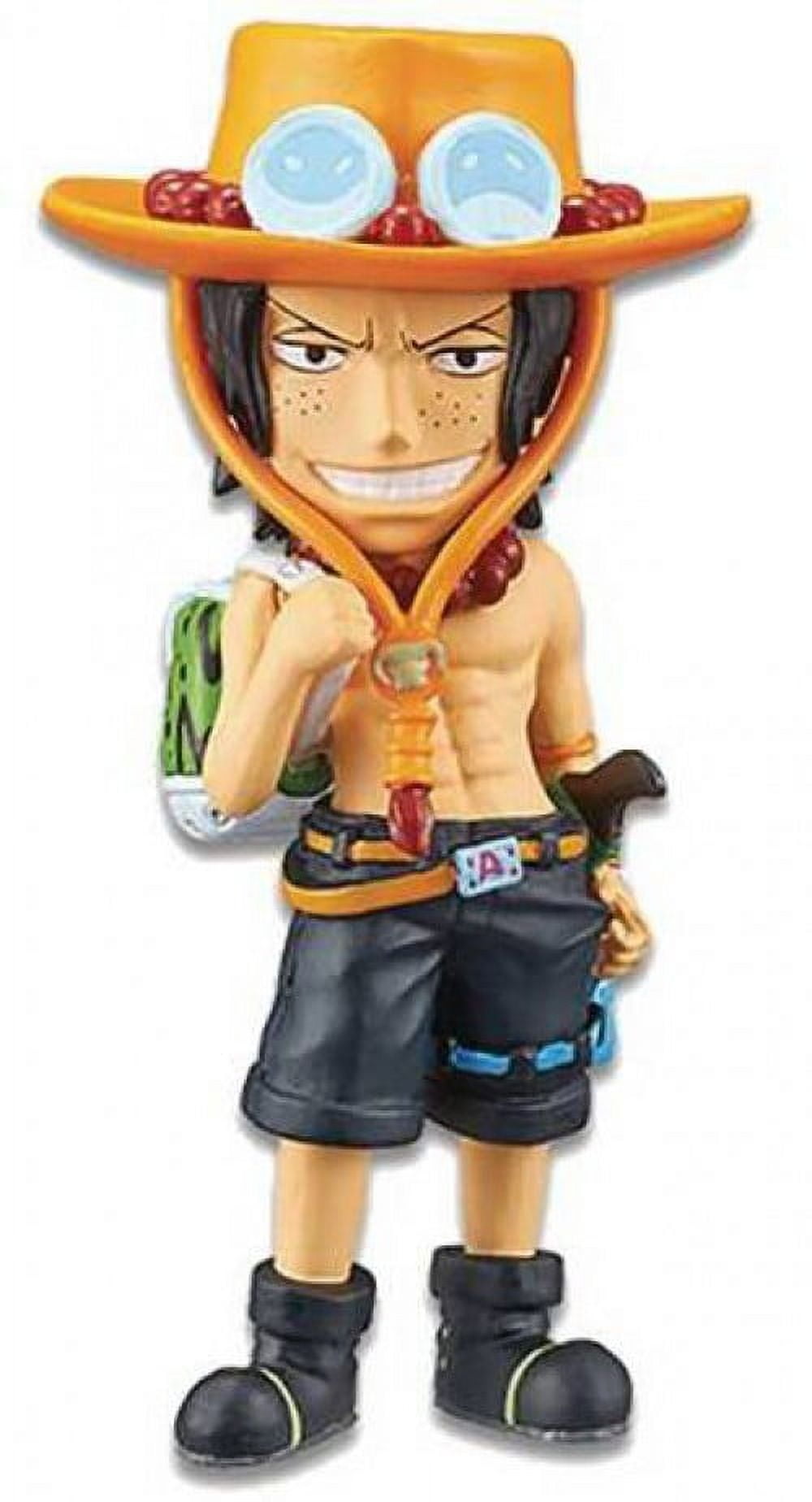 BanPresto One Piece WCF Treasure Rally Vol.2 Portgas D. Ace Mini Figure ...