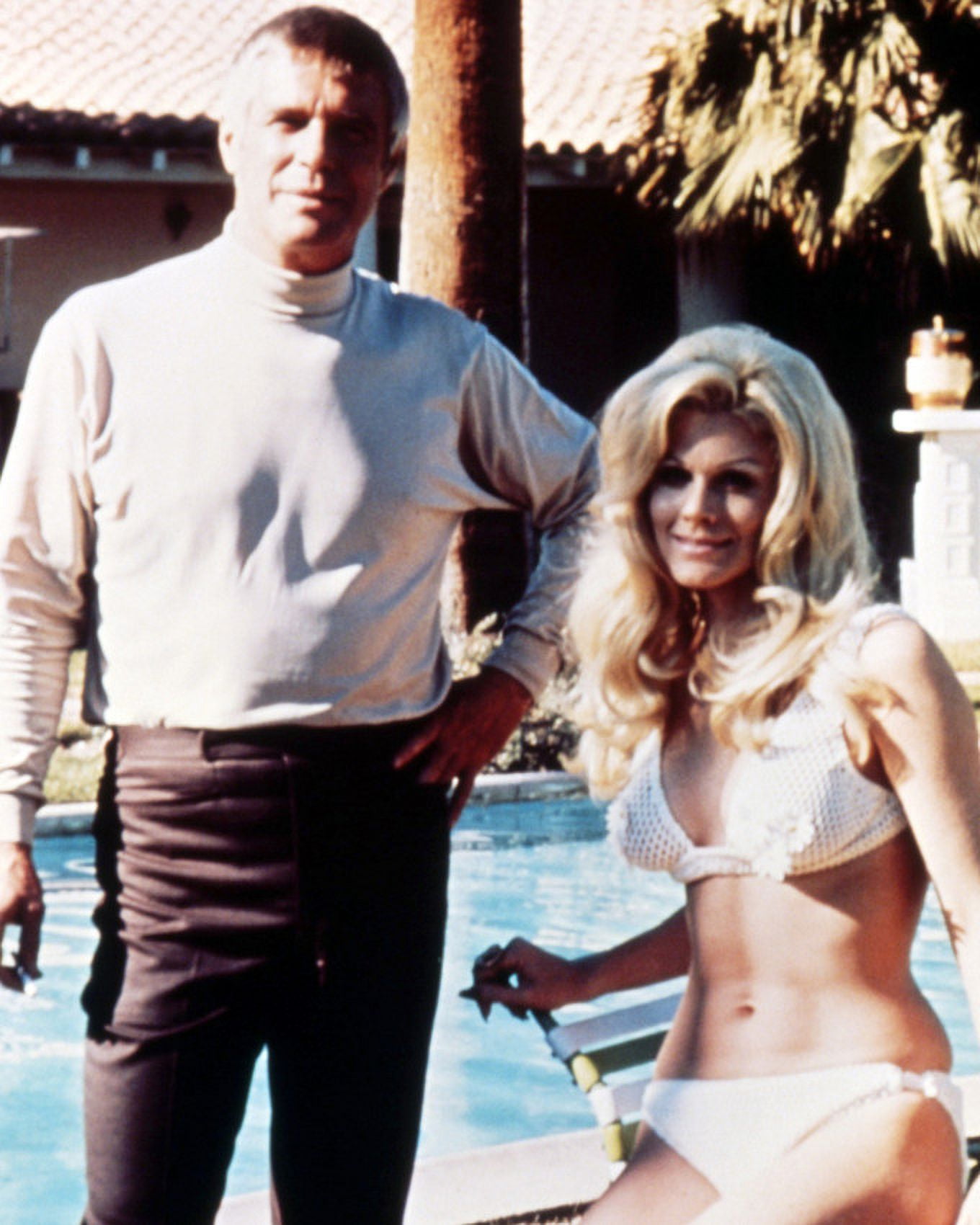 Banacek George Peppard As Thomas Banacek With Blonde Girl Cult 1972 TV Series 24X36 Classic ...