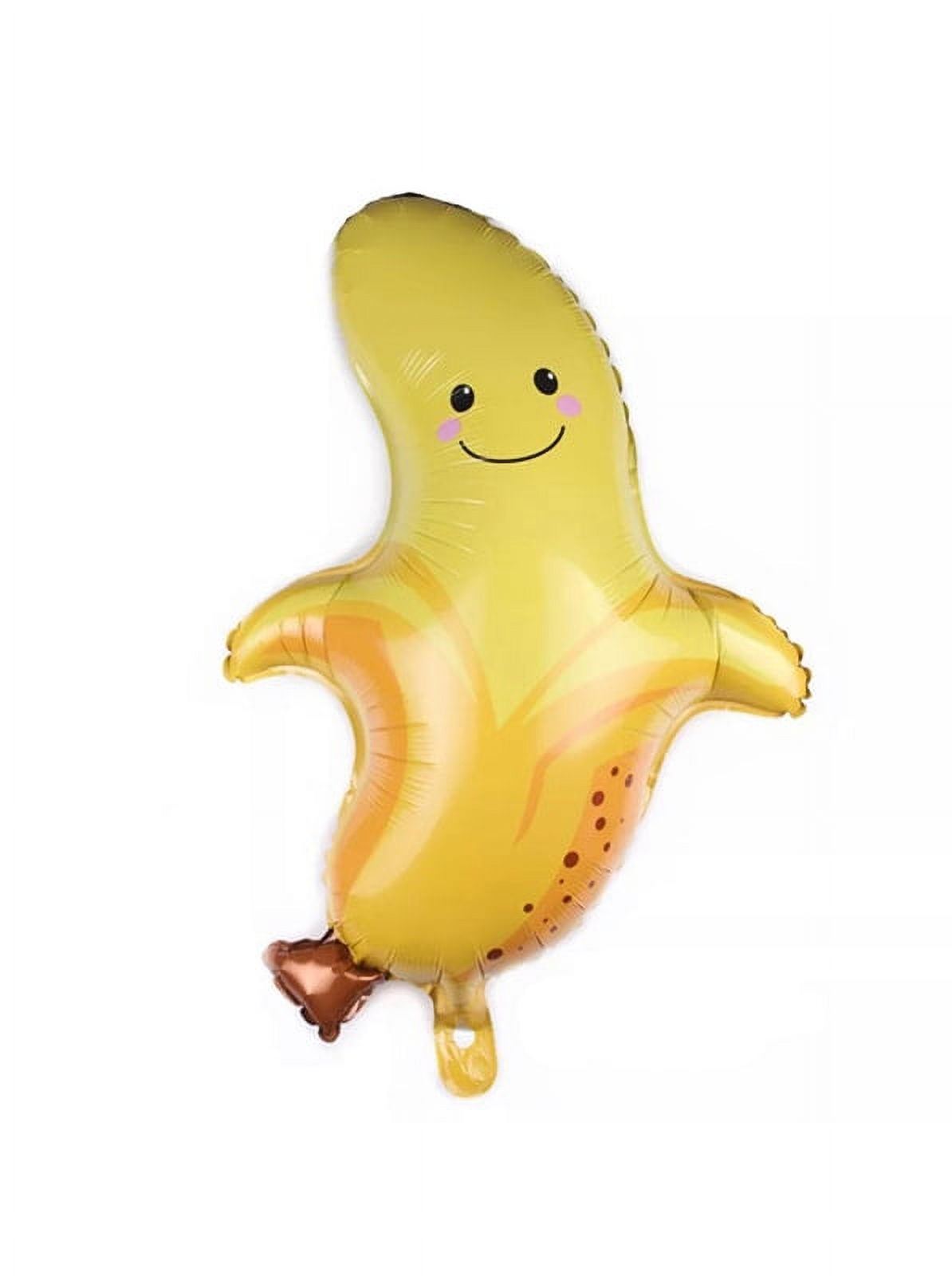 Banana Balloon - Banana Shape Mylar Balloon Party Decorations - Walmart.com