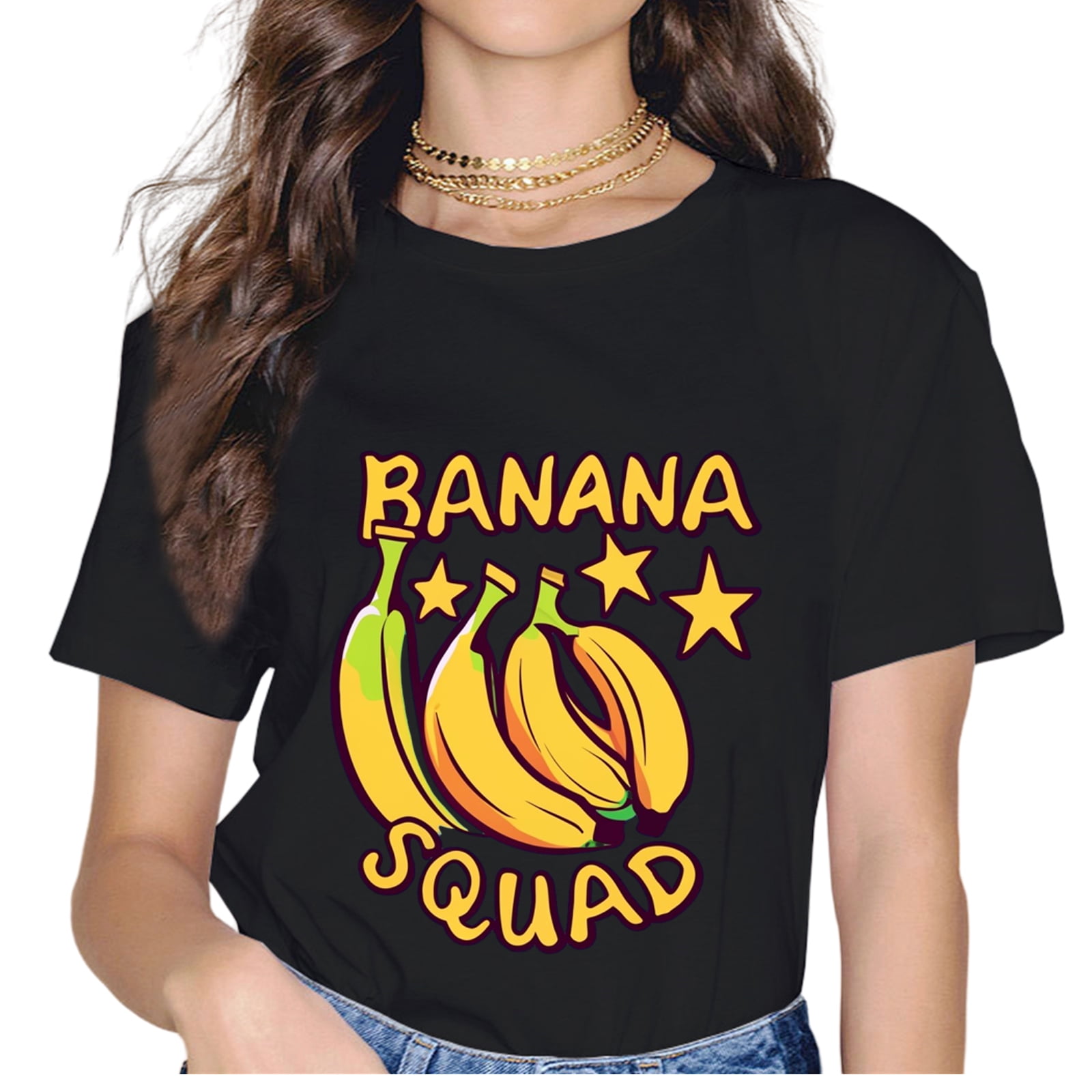 Banana Banana Lover Fruit Summer Vacation T-Shirt - Walmart.com