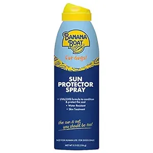 Banana Boat Dog Sunscreen Spray SPF 50 Sun Block Protector for Dogs 5 ...