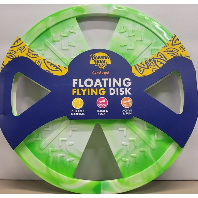 Banana Boat For Dogs Floating Flying Disk Frisbee - Walmart.com