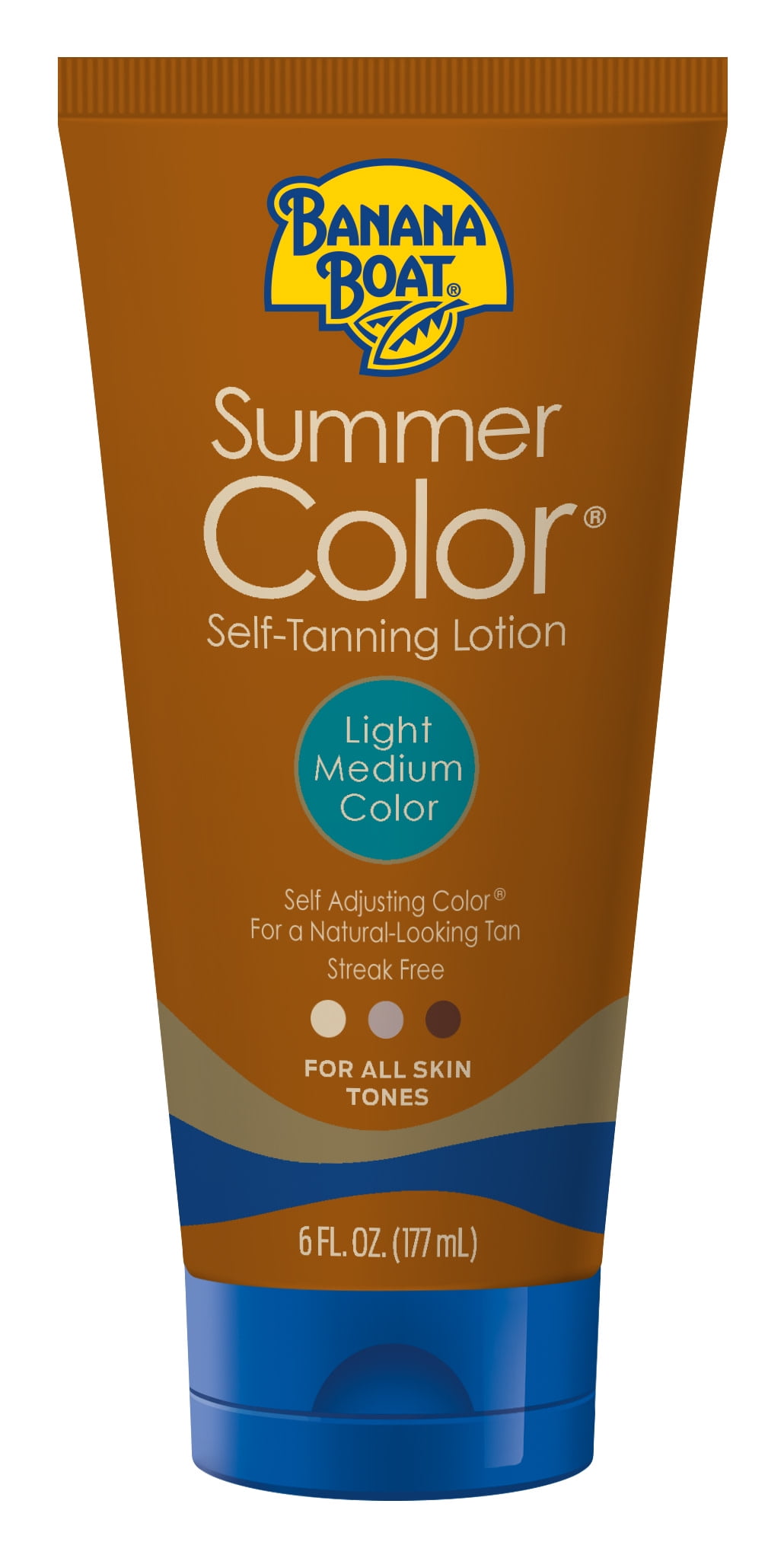 Banana Boat Sunless Deep Dark, Self Adjusting Color Self Tanning Lotion ...