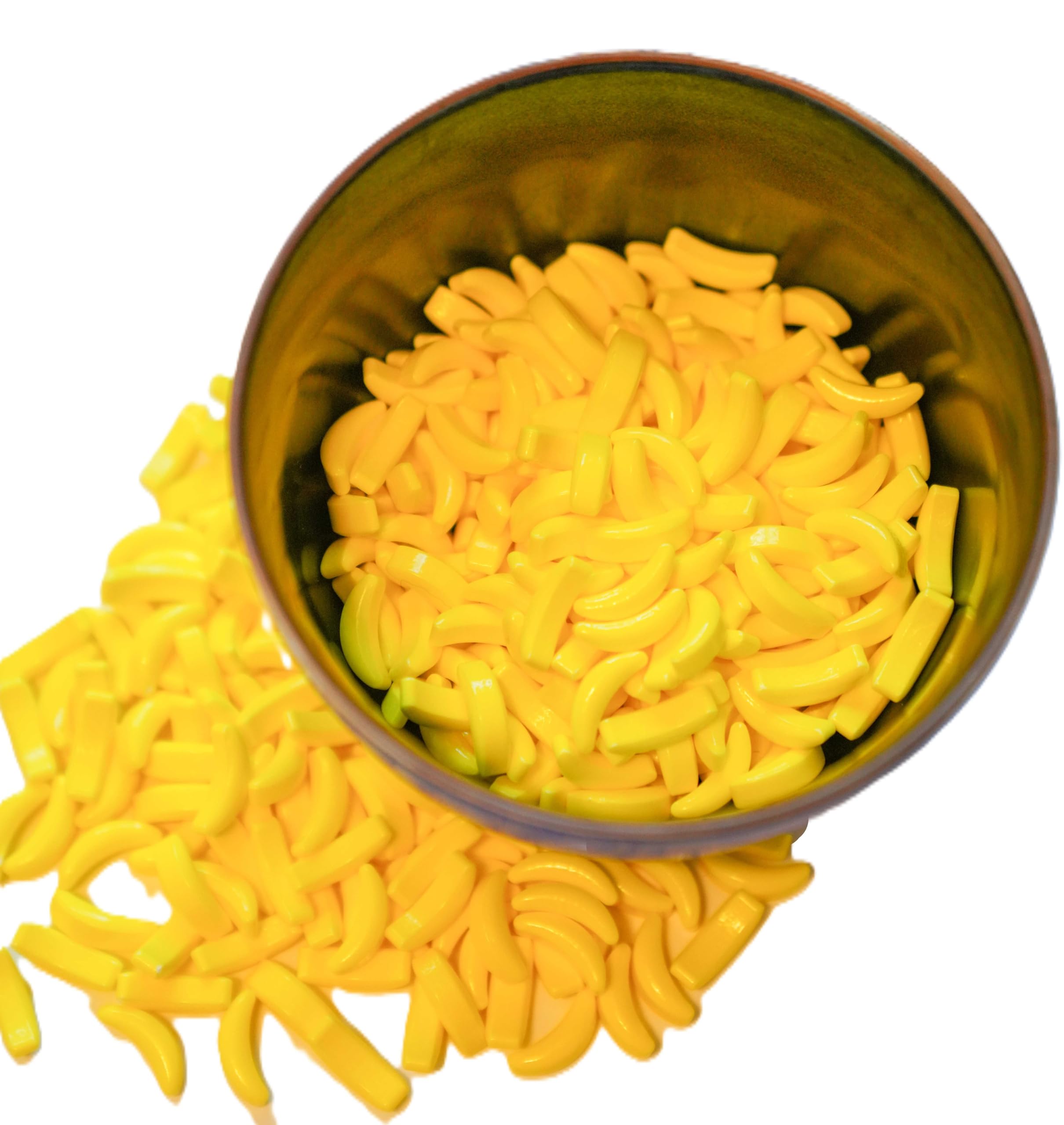 Banana Candy - 1 MFF30 lb of Sweet Crunchy Bright Yellow Banana Shaped ...