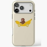 Banana Car Funny Fruit Automobile Phone Cover for iPhone 11 12 13 14 15 ...