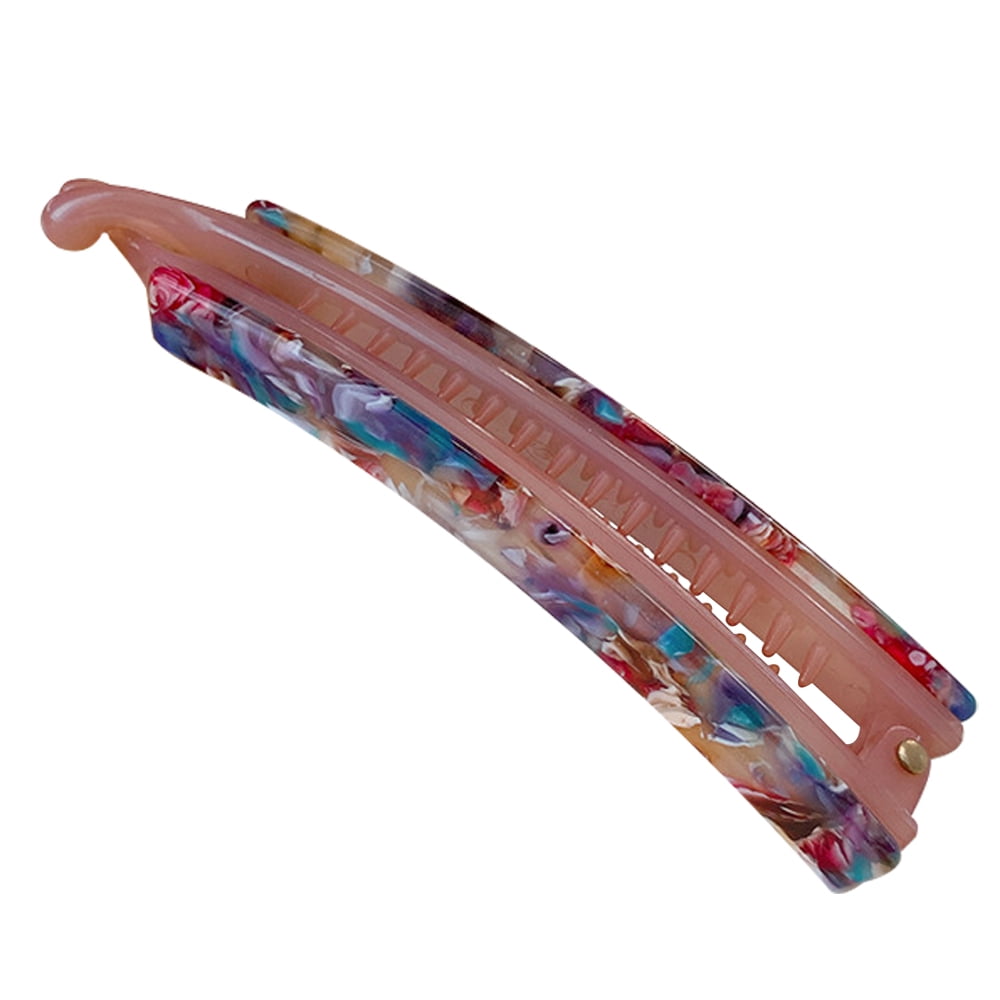 Banana Clip Fishtail Fish Hair Lady Ponytail Banana Clip Girls Long ...