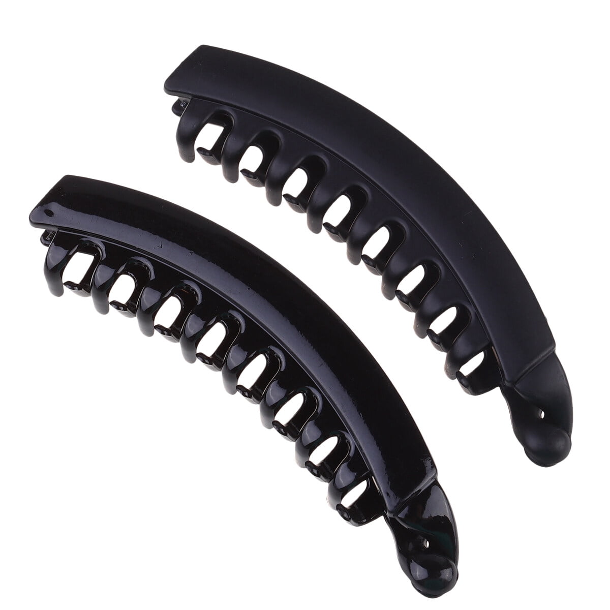 MIPCASE 10PCS Banana Clip Hair Claws Black Hair Grip Fashionable Design ...
