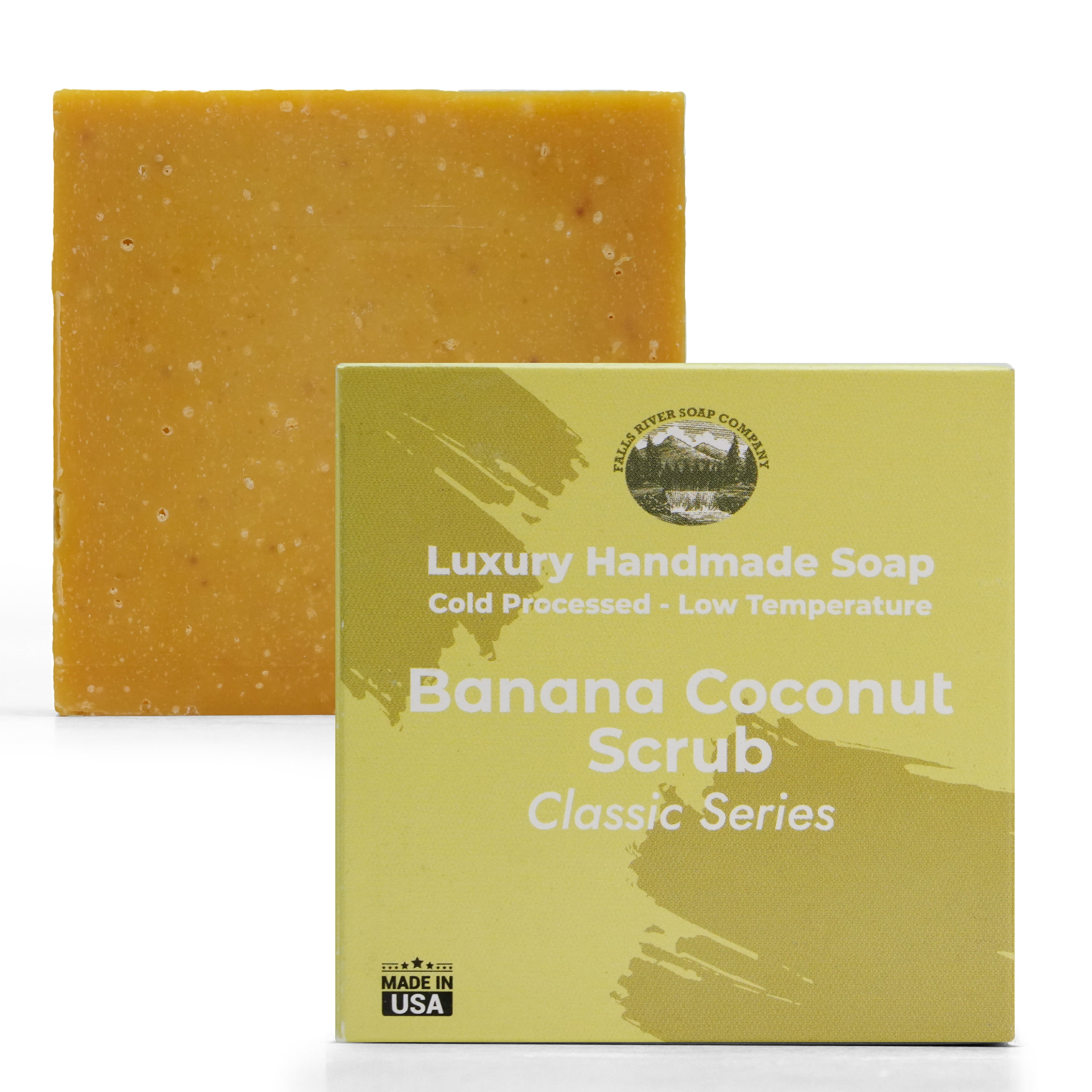 Banana Coconut Scrub 5oz Soap Handmade Soap bar - Cherry Almond ...