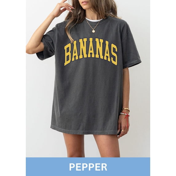 Banana Comfort Colors® Shirt, Baseball Season Tee, Let's Go Bananas ...