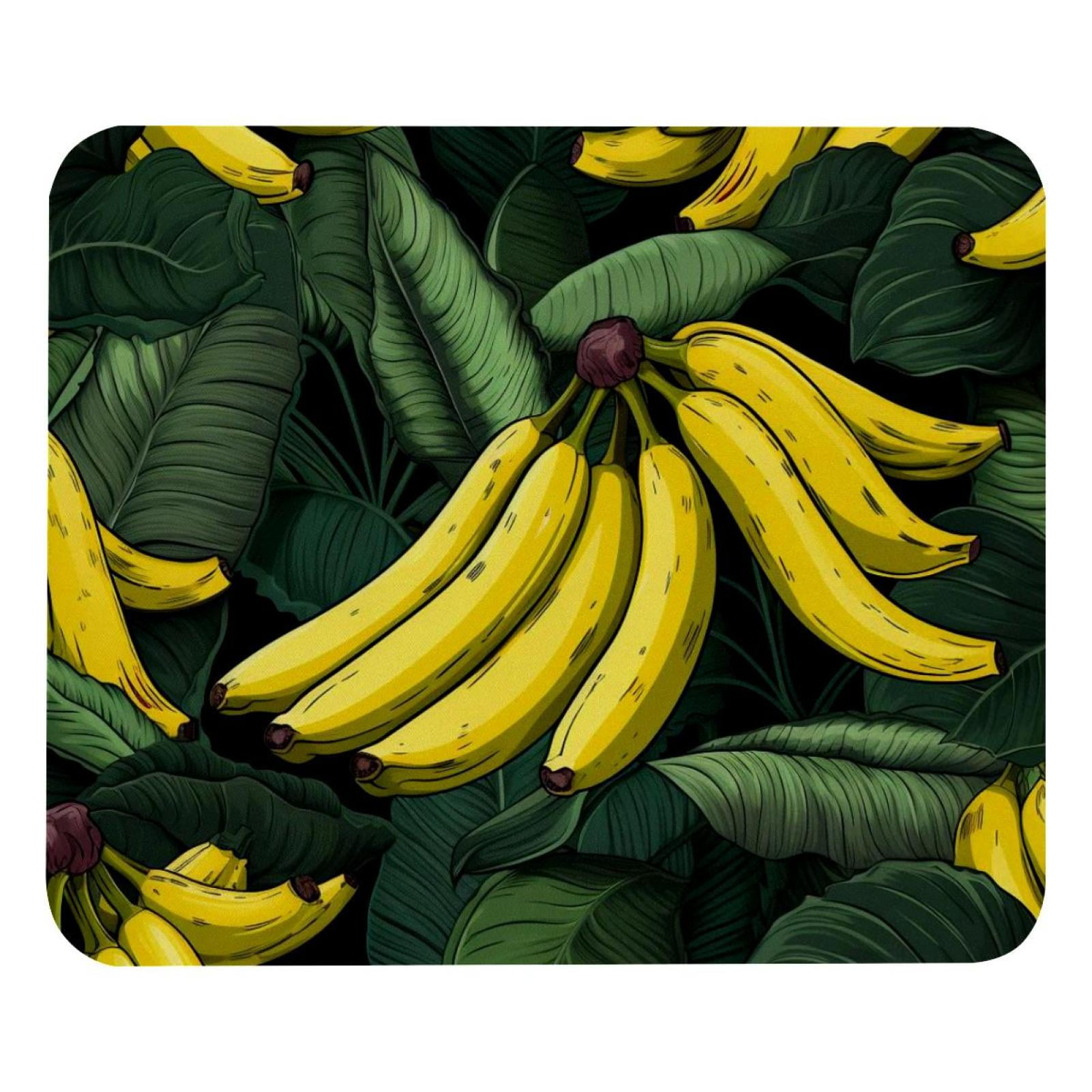 Banana Computer Mouse Pad,Rubber Mouse Mat for Gaming, Office, Laptop ...