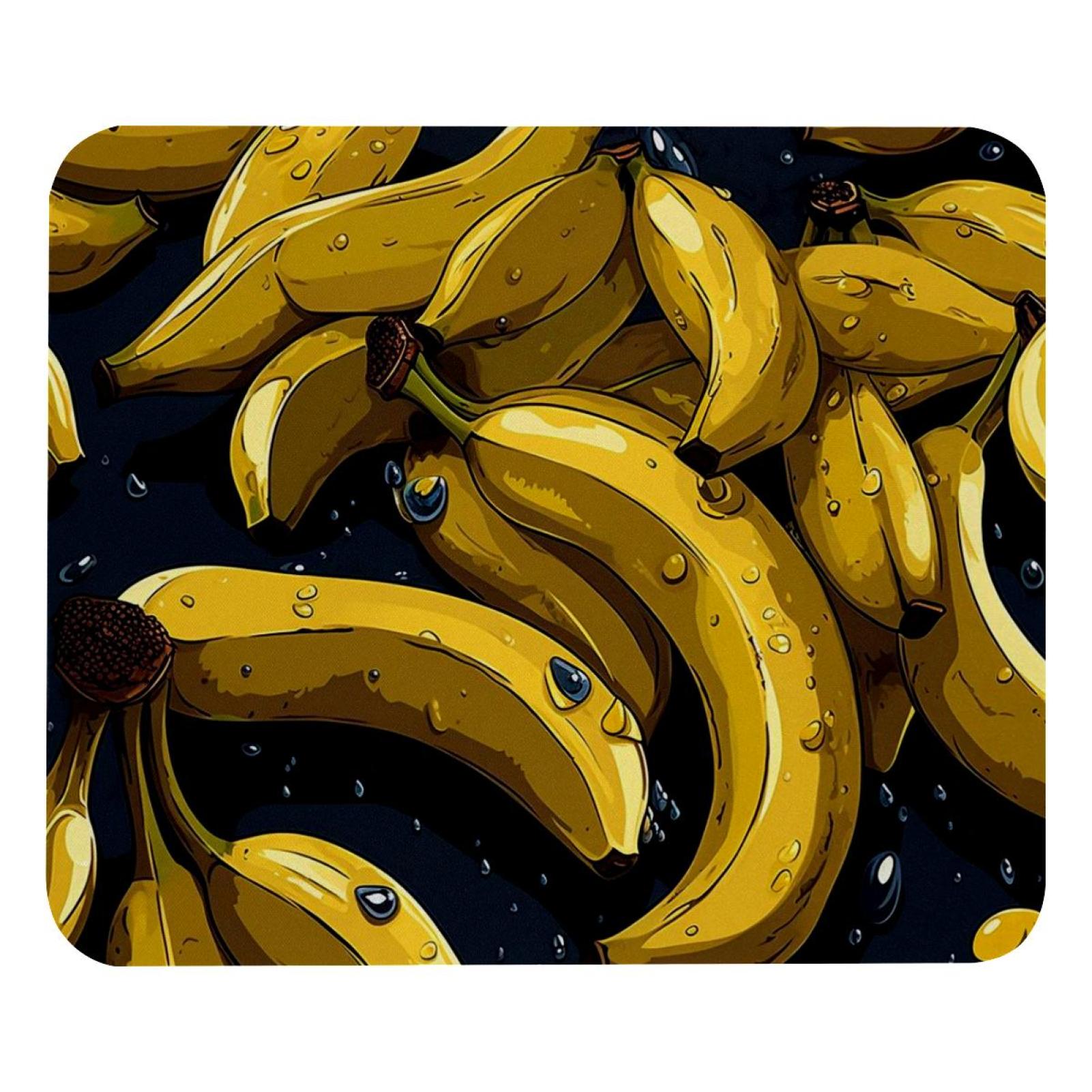 Banana Computer Mouse Pad,Rubber Mouse Mat for Gaming, Office, Laptop ...
