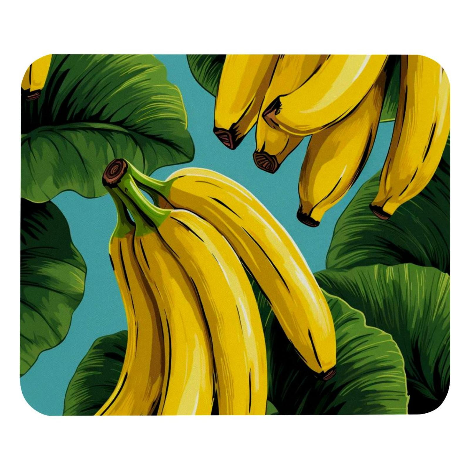 Banana Computer Mouse Pad,Rubber Mouse Mat for Gaming, Office, Laptop, PC, Women - Walmart.com