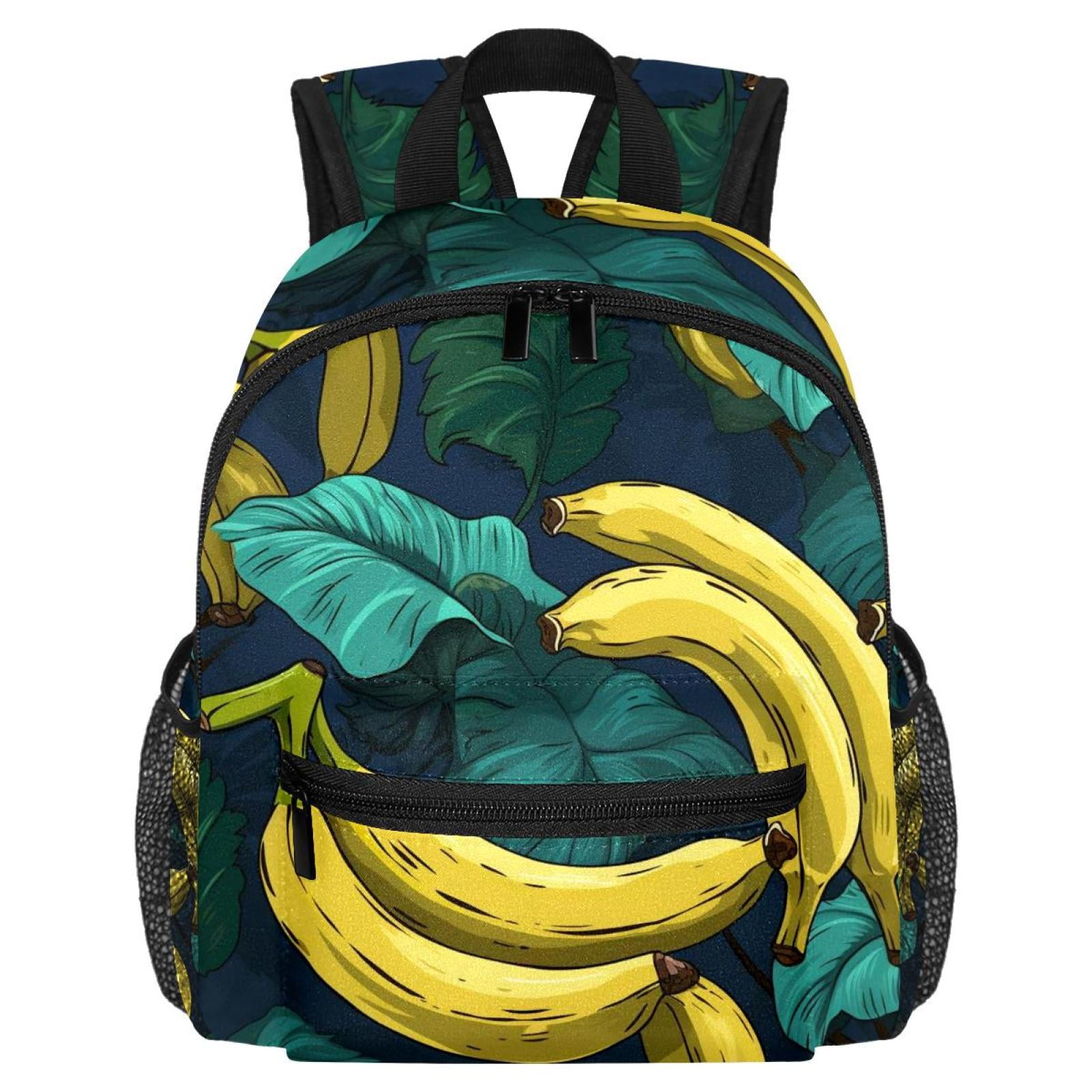 Banana Cute Book Bag with Adjustable Shoulder Strap, Large Capacity ...