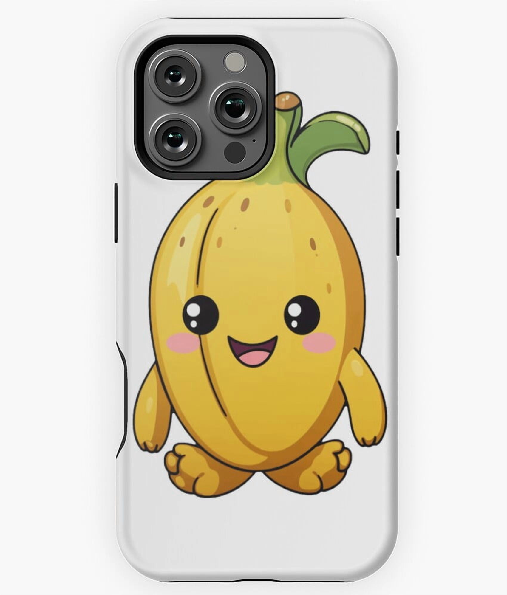 Banana Cute Cartoon Style Fruit Art N7469 Phone Case for iPhone 17 16 ...