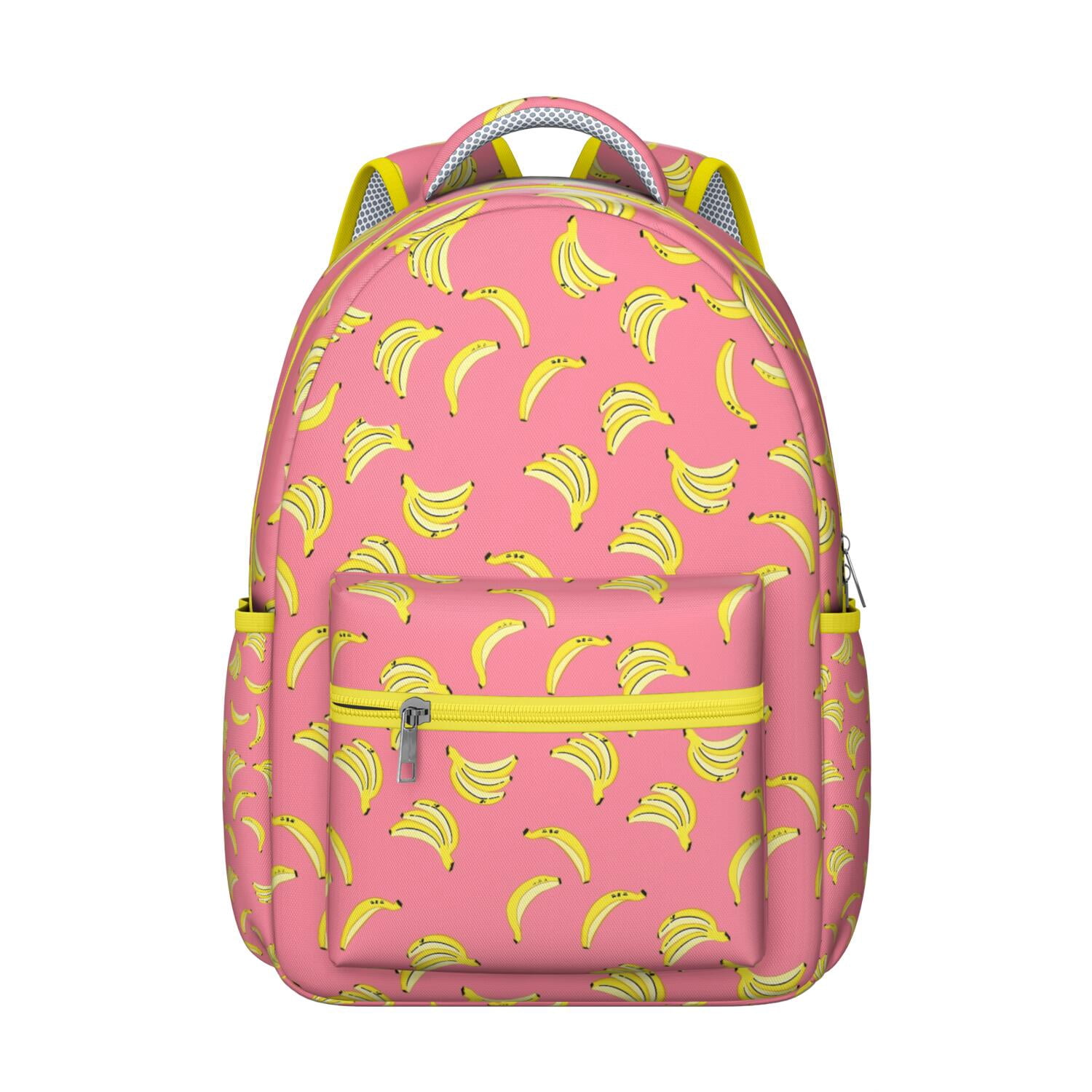 Banana Design School Backpack - Spacious & Sturdy for Students ...
