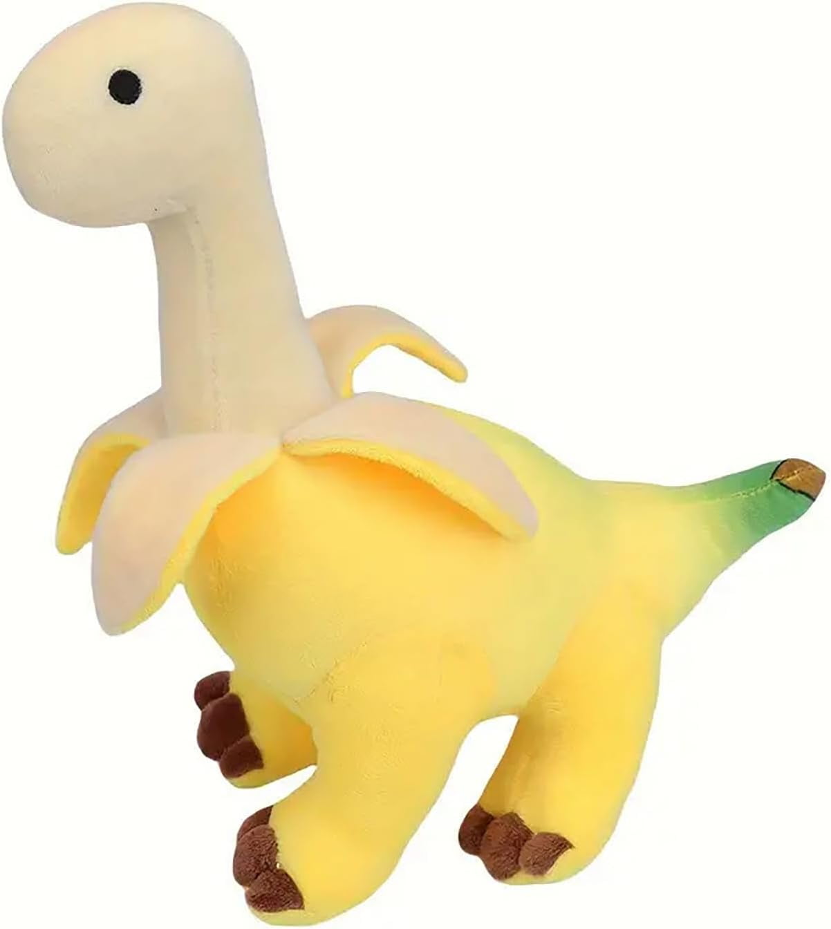 Banana Dinosaur Plush -11 Inch, Stuffed Figure Pillow for Room Decor ...