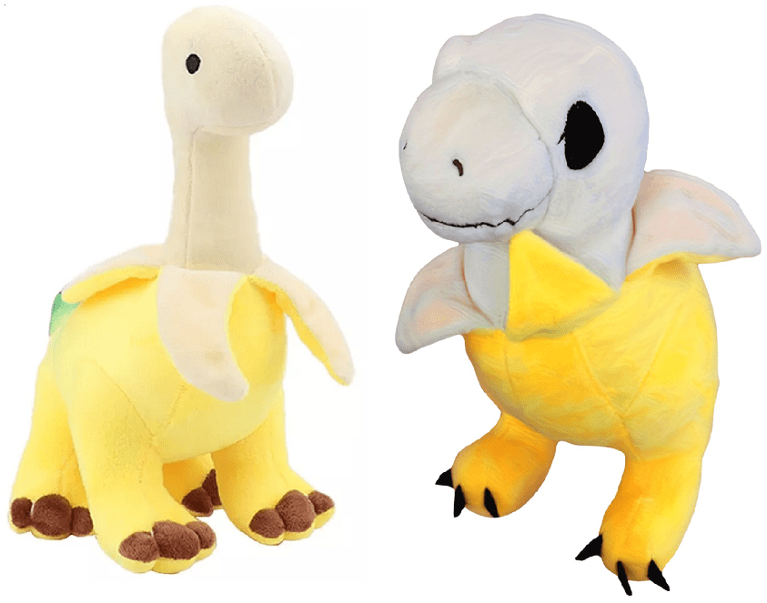 Banana Dinosaur Plush, Bananasaurus Rex Stuffed Animal Cute ...