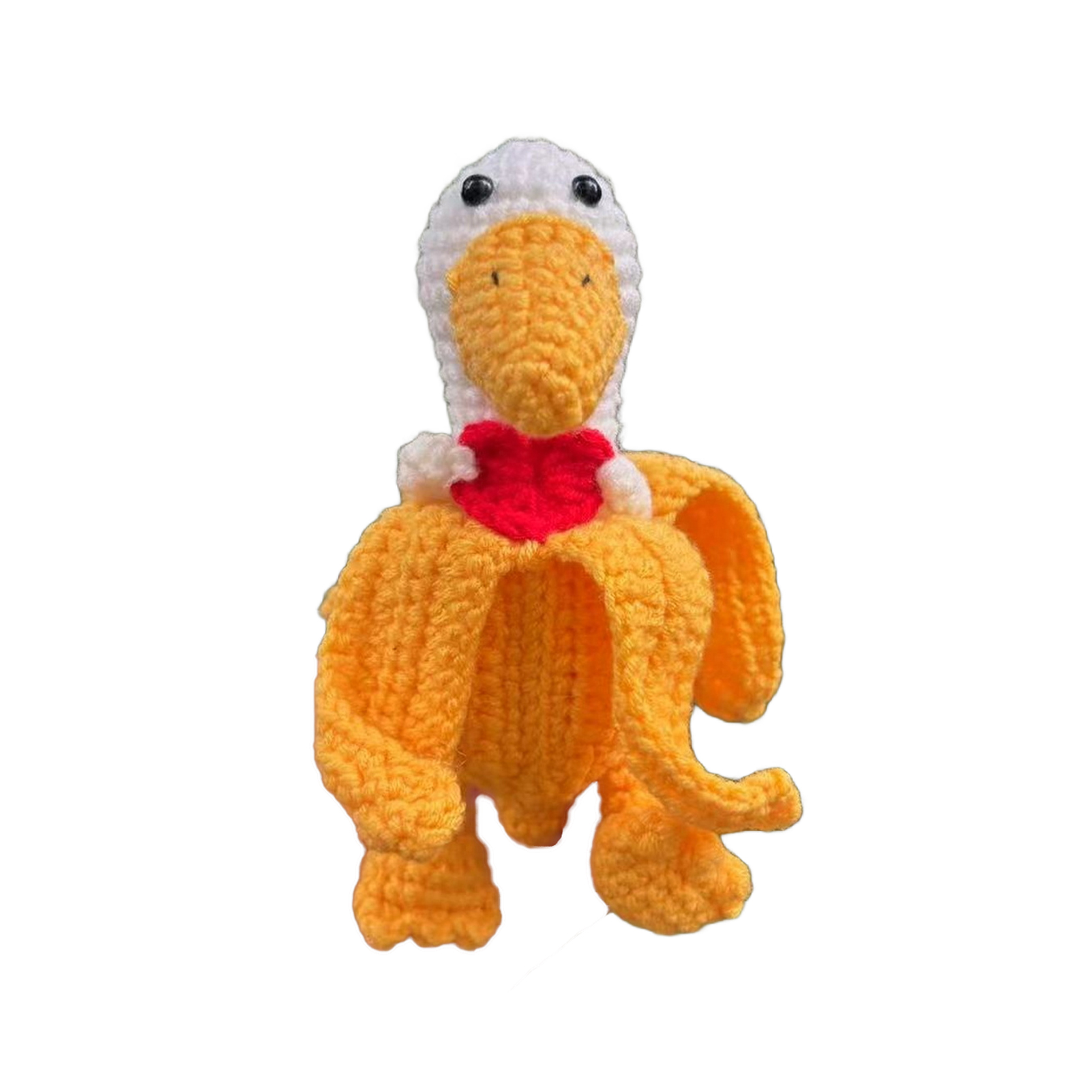 Banana Duck Crocheted Doll Desktop Ornament Banana Duck Doll Positive ...
