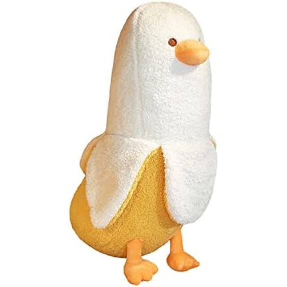 Banana Duck Plush Toy Cute Plushie Hugging Plush Pillow Duck Stuffed ...