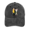 Banana Fish Charcoal Hat Adjustable Unisex Denim Baseball Cap For Men ...