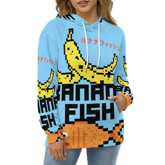 Banana Fish Fashion Men's / Women's Hoodies New Casual Hooded ...