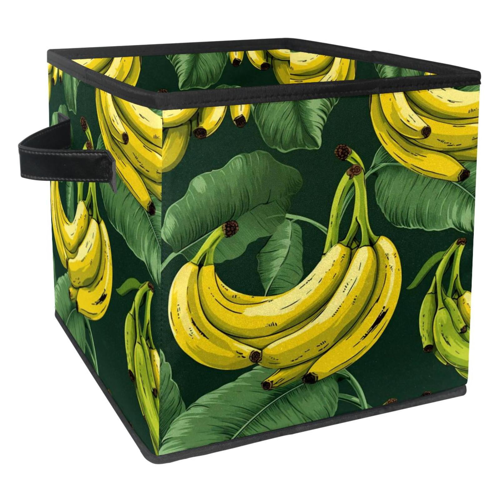 Banana Foldable Storage Basket Toy Box Storage Cubes Organizer with ...