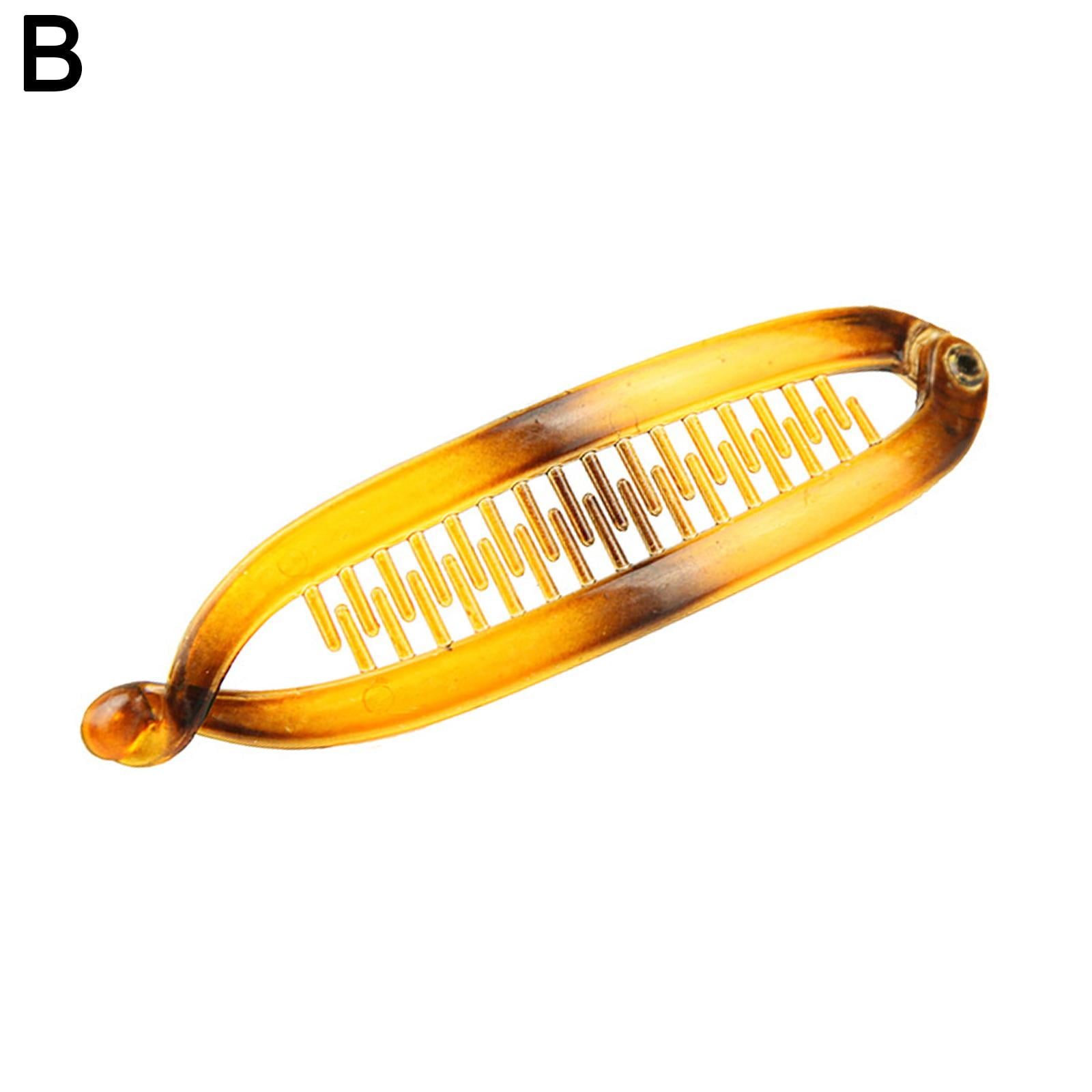 Banana Hair Clip Barley Twist Comb Clamp Grip Slide Banana Fish xp 15CM ...