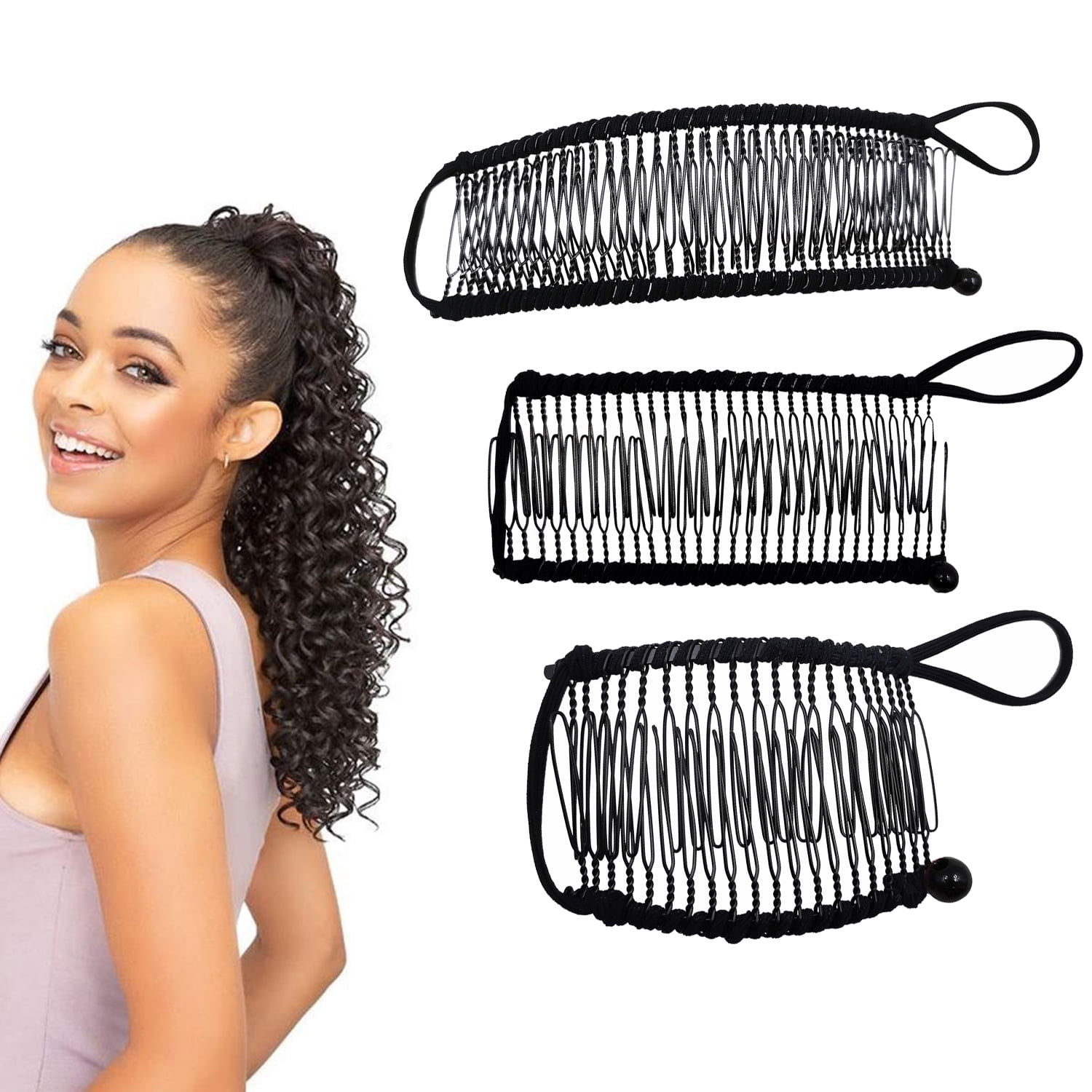 Banana Hair Clip Vintage Clincher Comb Tool for Thick Thin Curly Hair ...