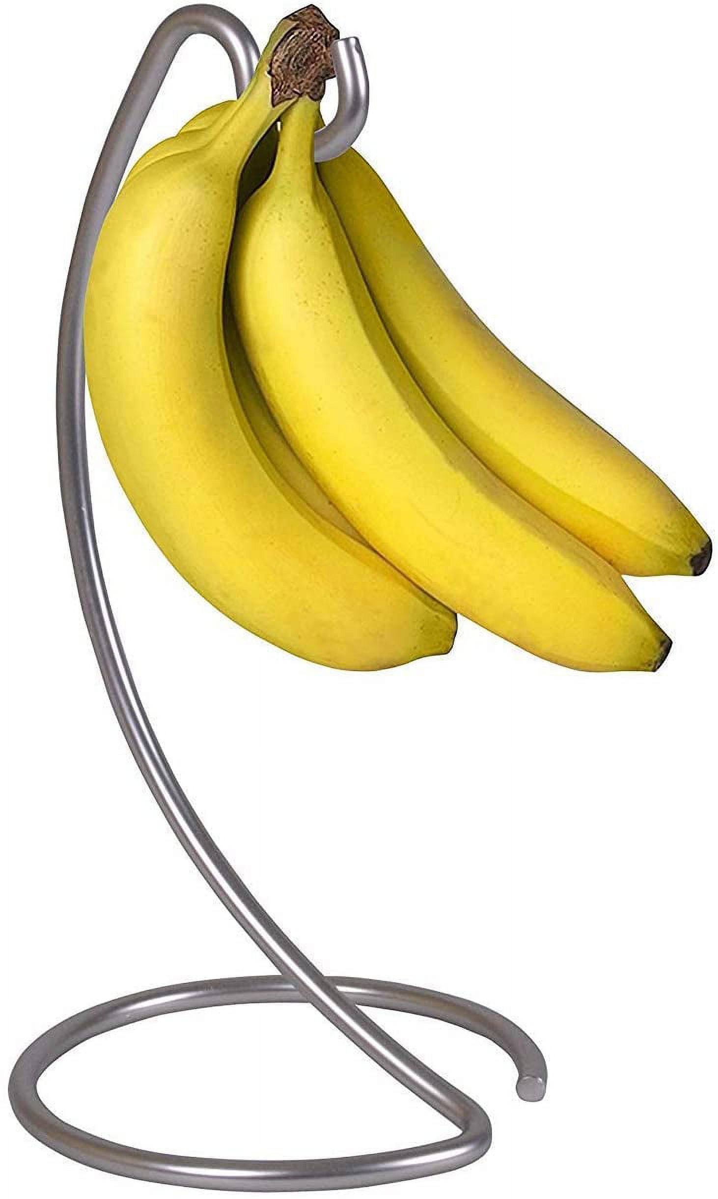 Banana Holder, Modern Banana Rack Hanger Tree, Silver Banana Tree ...