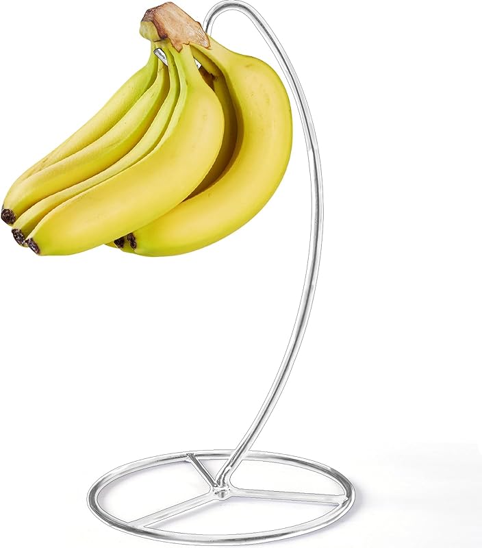 Banana Holder Stand, Banana Hanger Stand Black, Metal Bananas Tree ...