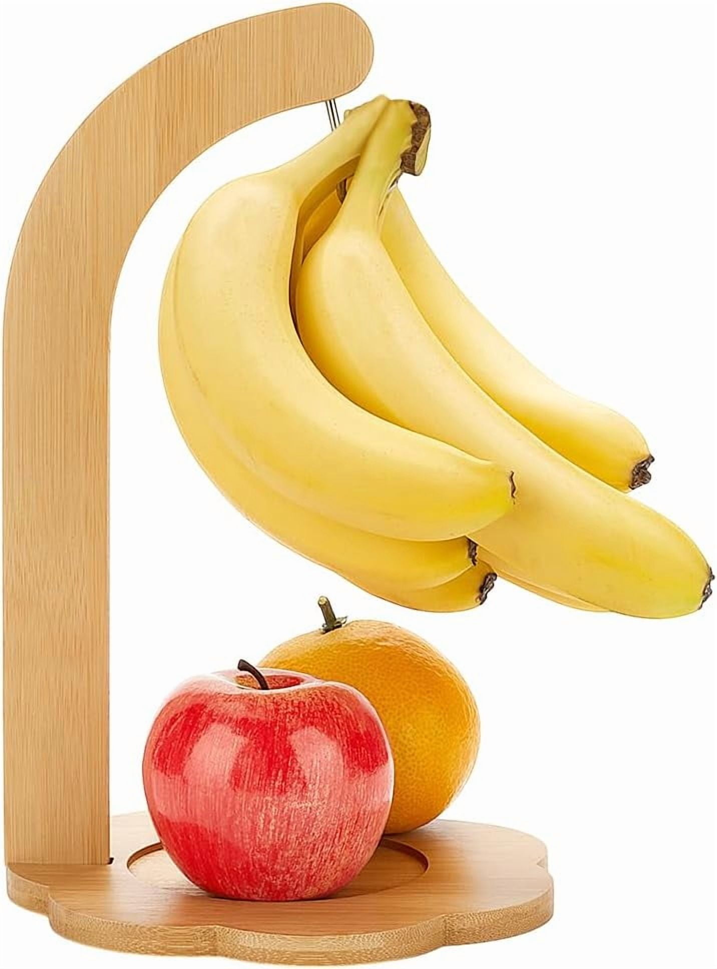 Banana Holder Stand Hanger with Flower Base DIY for Fruit Storage ...