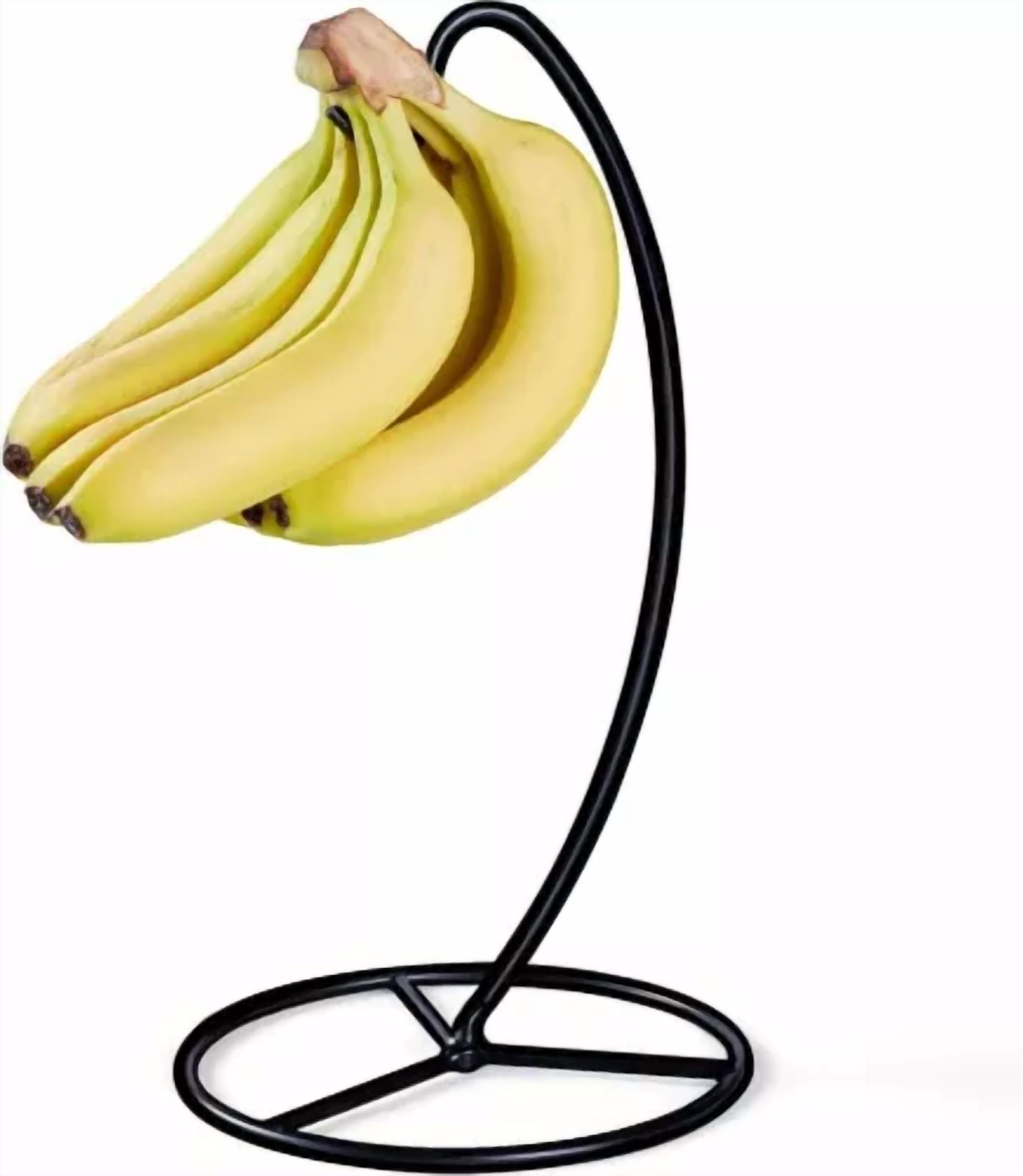 Banana Holder Stand,Stand Black,Metal,Tree Hanger To Keep Bananas Fresh ...