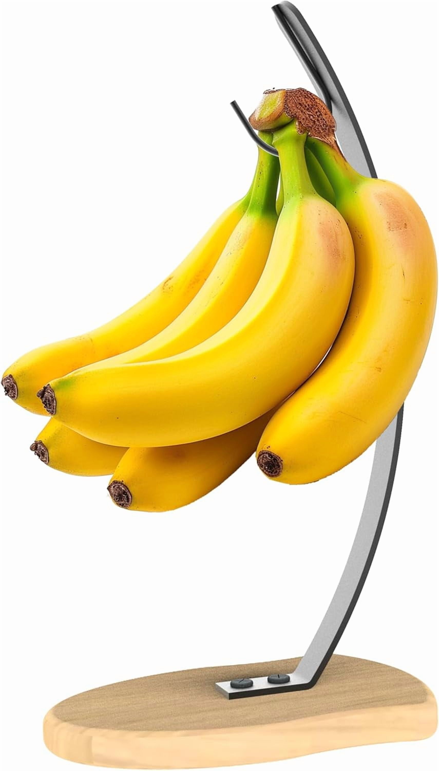 Banana Holder Stand - Stylish Banana Tree Hanger, Space-Saving Banana ...
