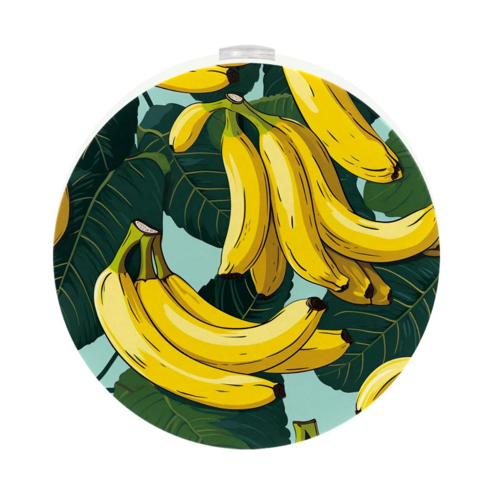 Banana LED Round Night Light-2PCS Ultra Bright Candle Battery Powered ...