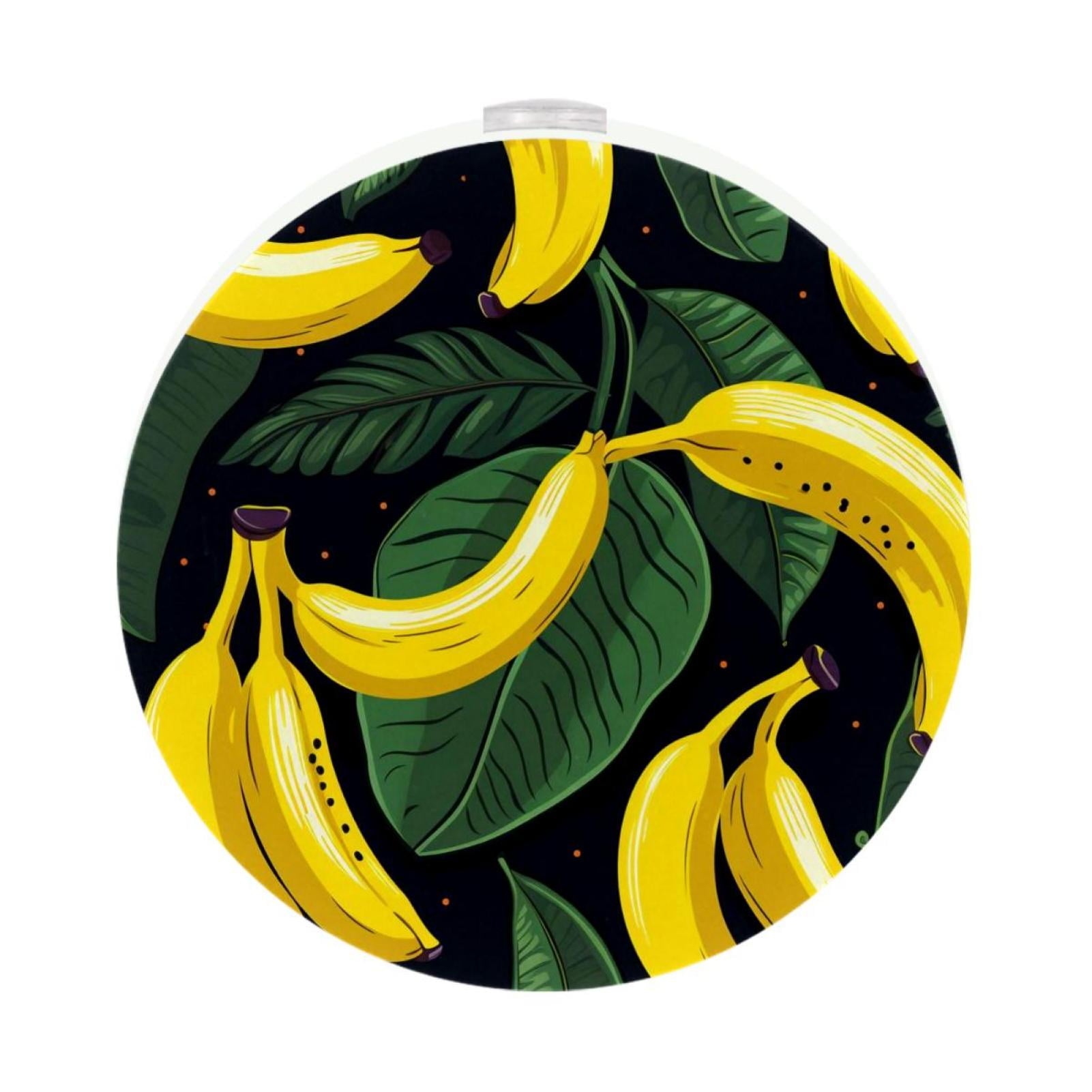 Banana LED Round Night Light-2PCS Ultra Bright Candle Battery Powered ...