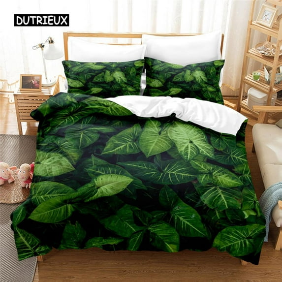 Banana Leaf Bedding Set Duvet Cover Set 3d Bedding Digital Printing Bed ...