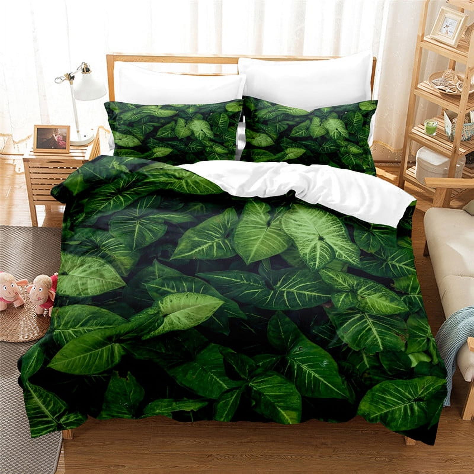 Banana Leaf Bedding Set Duvet Cover Set 3d Bedding Digital Printing Bed ...