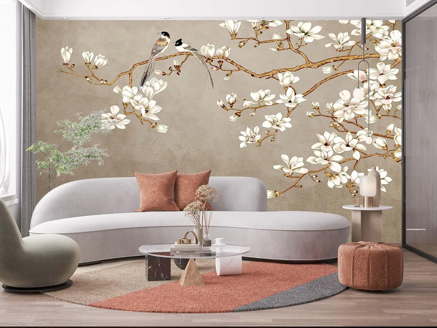 Banana Leaf Plant Wall Mural Wallpaper for Bedroom x x H) - Walmart.com