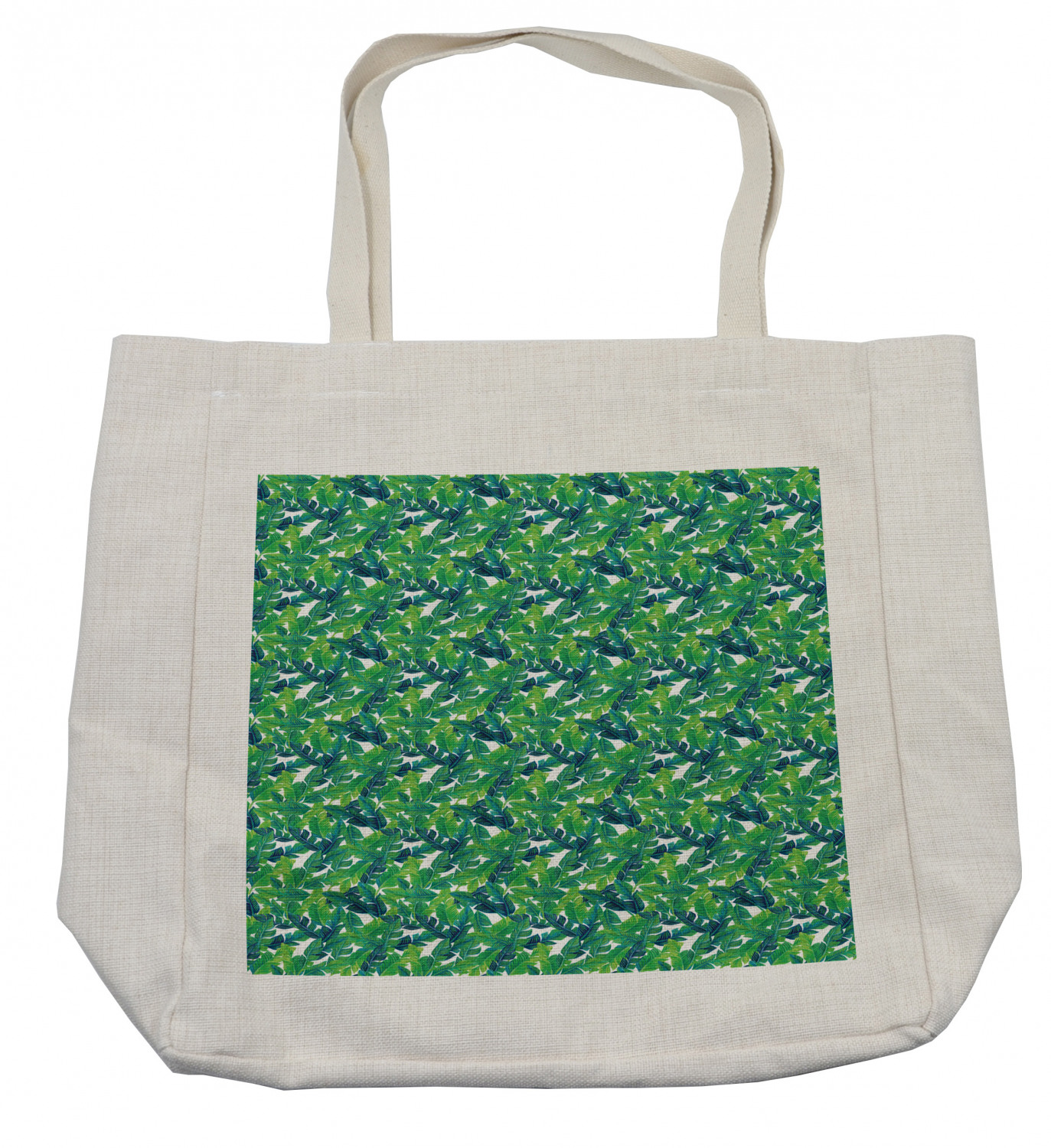 Banana Leaf Shopping Bag, Green Leaves of a Tropical Tree Brazilian ...