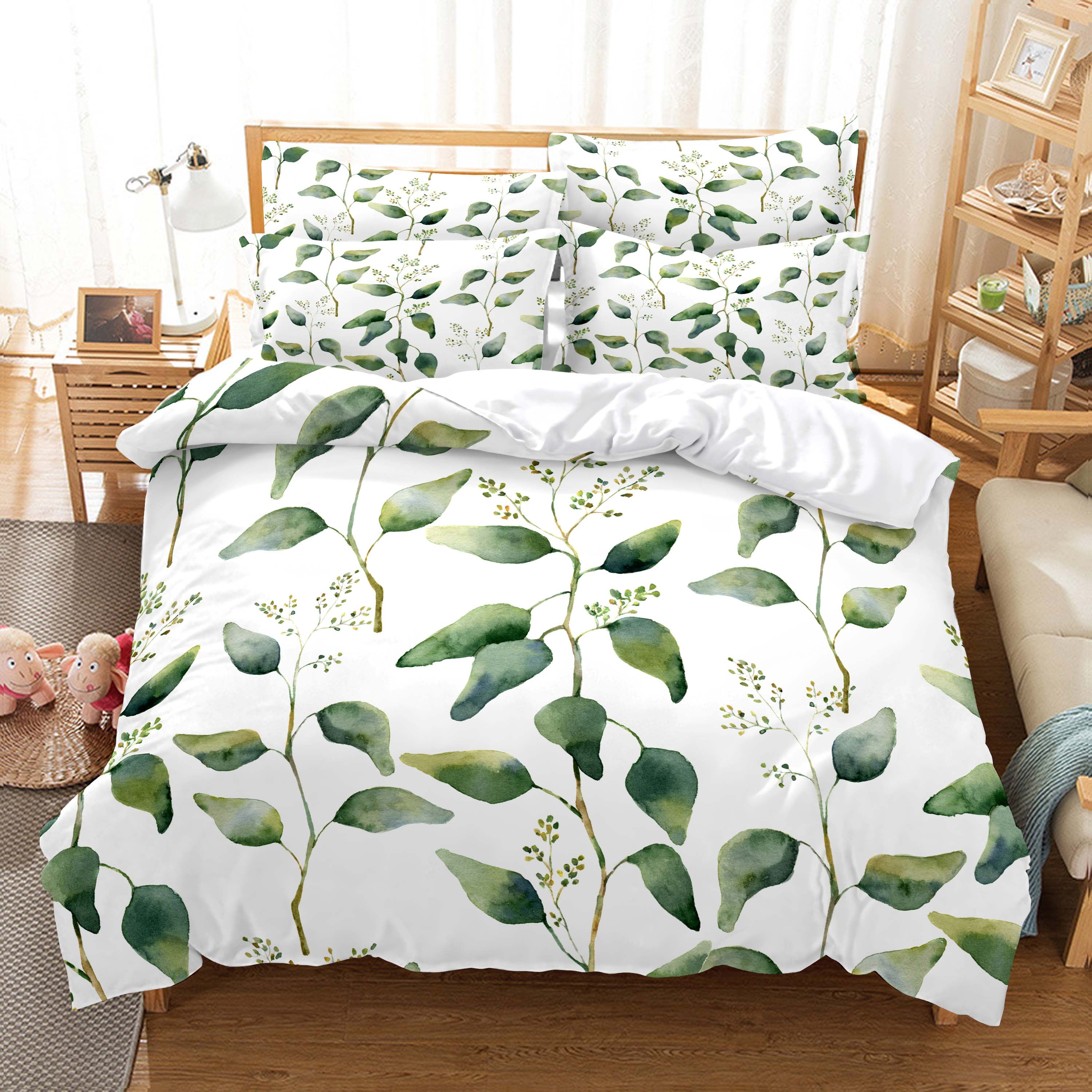 Banana Leaves Bedding Set Duvet Cover Set 3d Bedding Digital Printing ...