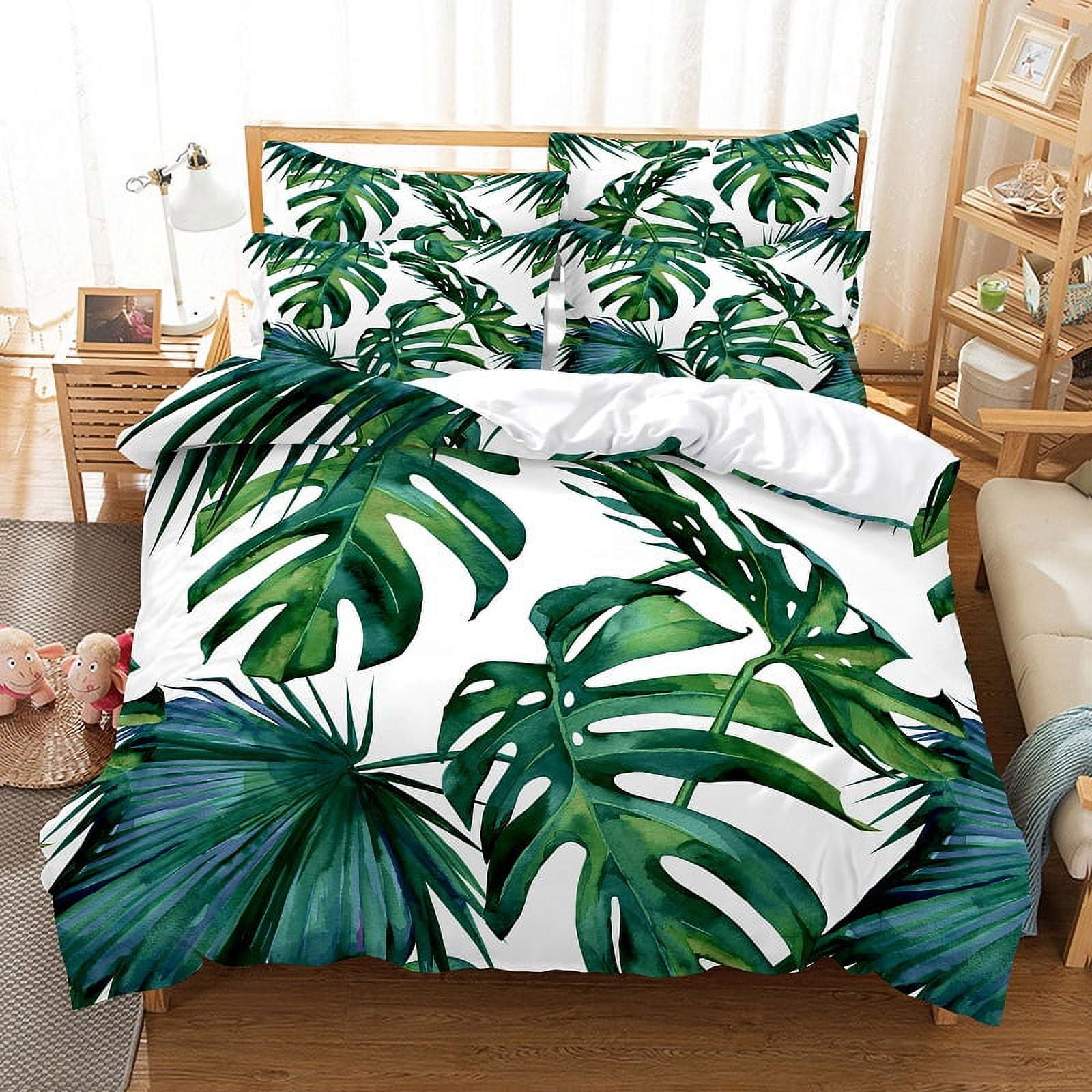 Banana Leaves Bedding Set Duvet Cover Set 3d Bedding Digital Printing ...