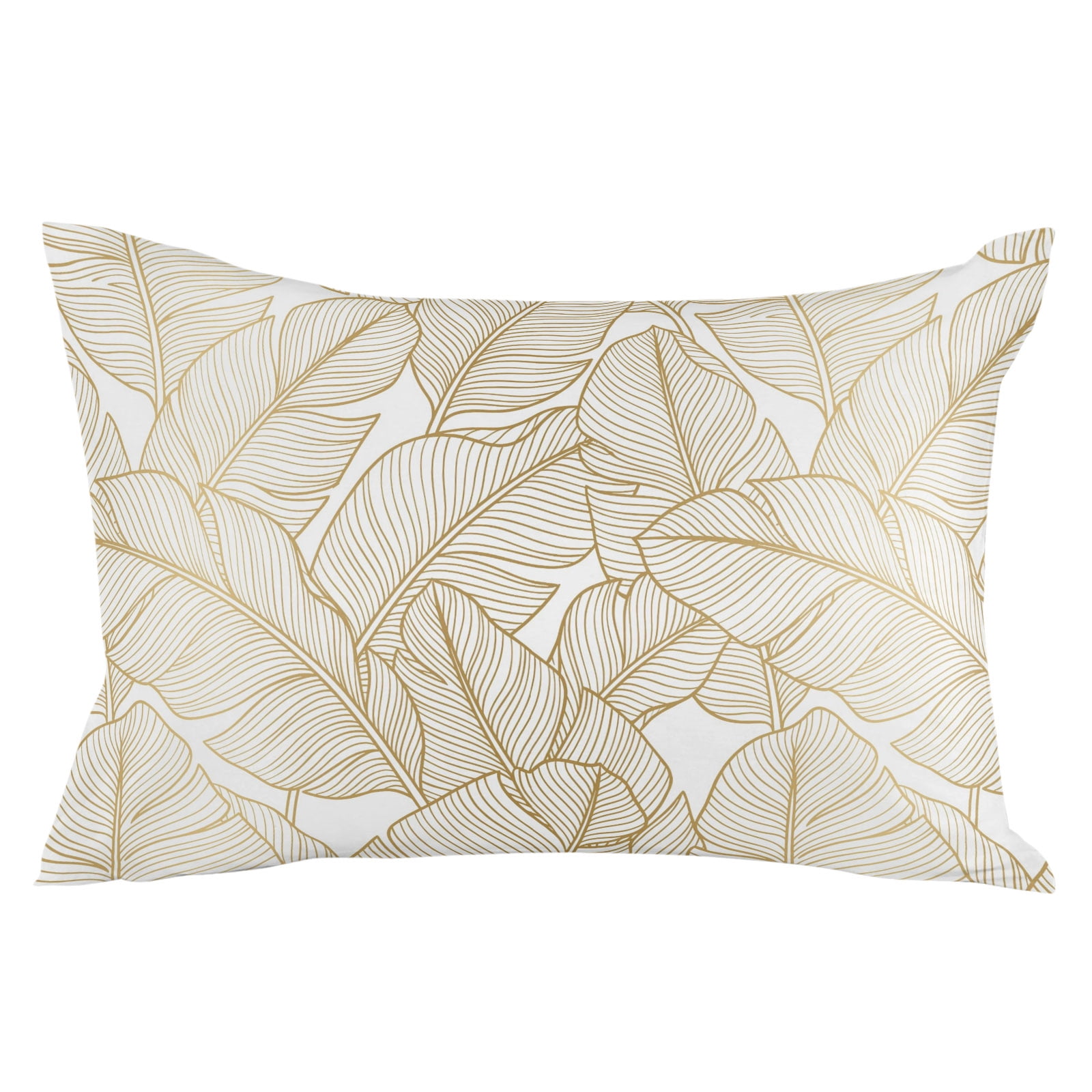 Banana Leaves Throw Pillow Cover 12 x 20 Inch Decorative Pillow Cover ...