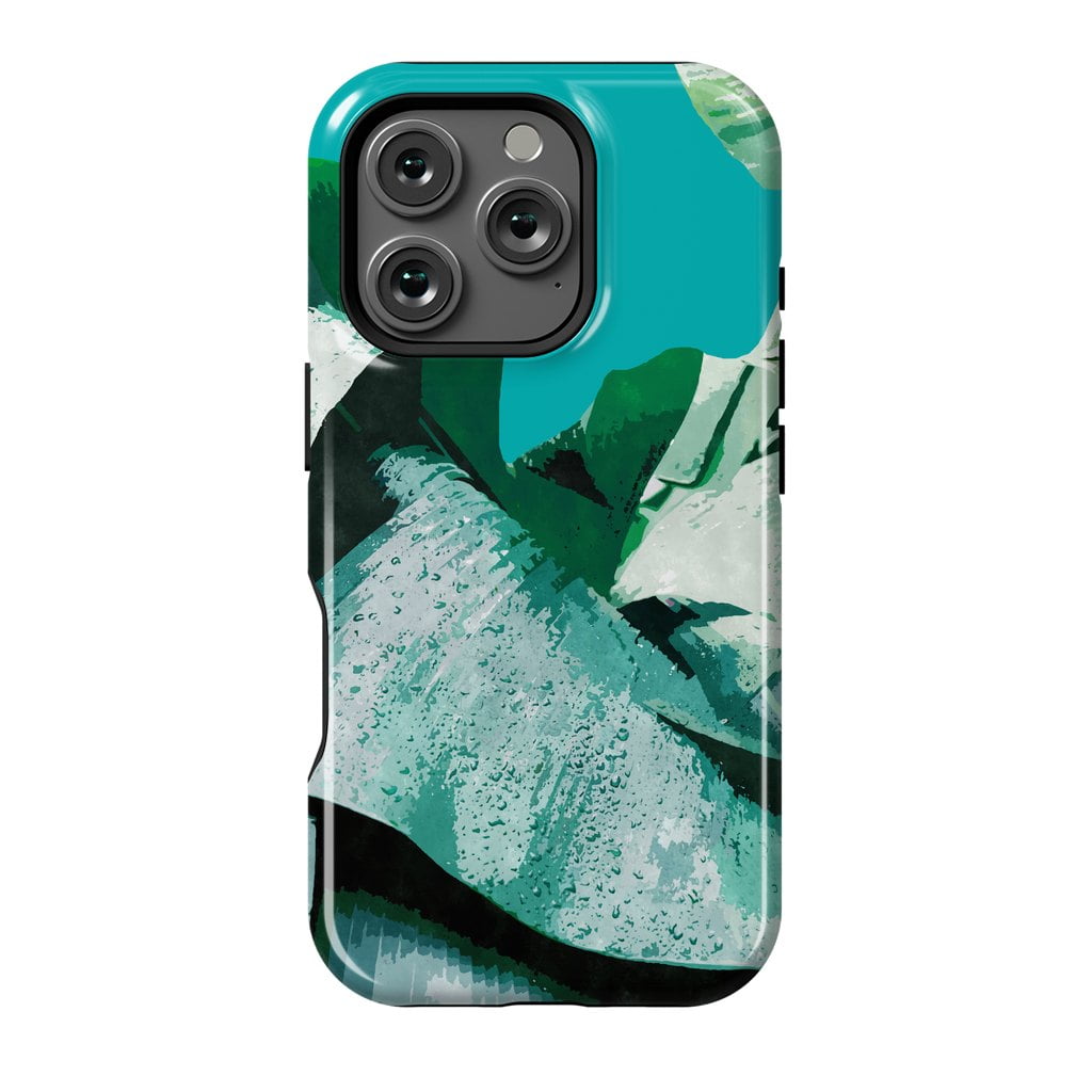 Banana Life Fun Tropical Graphic Phone Case for iPhone 11 through 16 ...