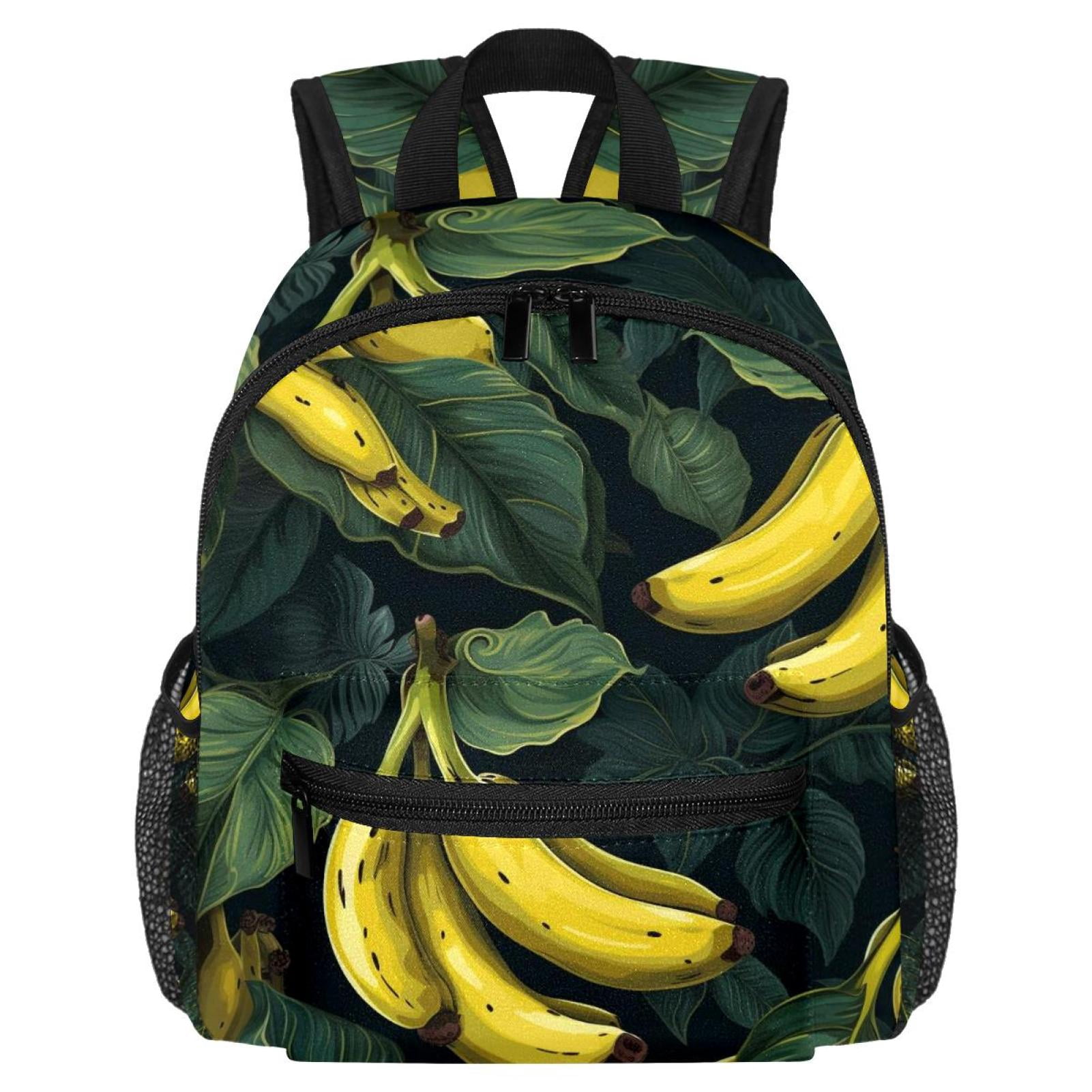Banana Lightweight Large Capacity Adjustable Shoulder Strap Printed ...