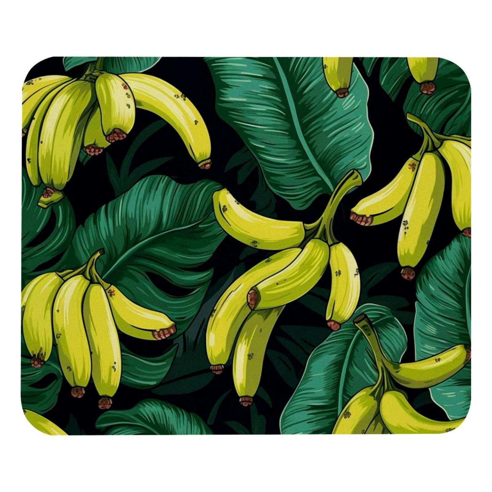 Banana Mouse Pad, Cloth with Rubberized Base - Walmart.com
