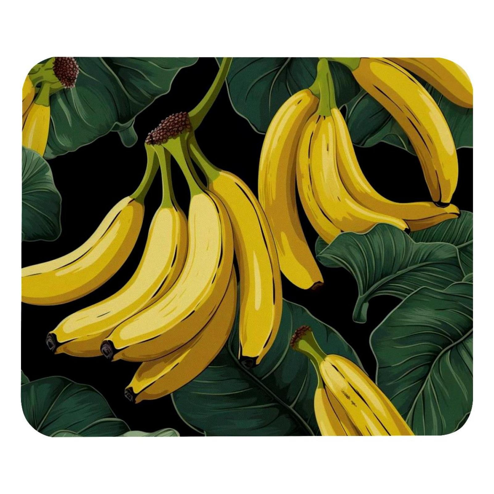 Banana Mouse Pad, Personality Design Rubber Base for Office Decor for ...