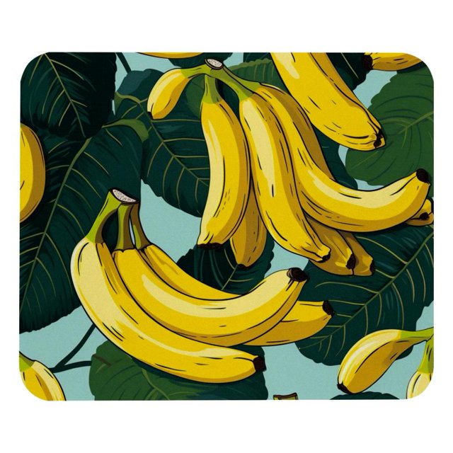 Banana Mouse Pad, Personality Design Rubber Base for Office Decor for ...
