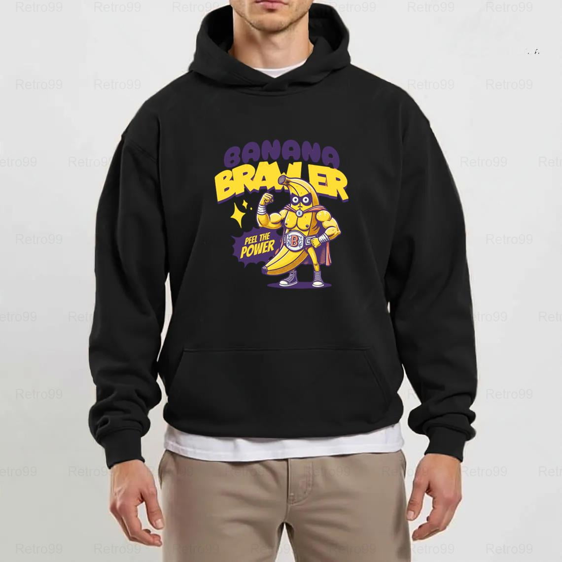 Banana Ninja T-shirt, Sweatshirt, Hoodie with Shinobi Fruit Power, for ...