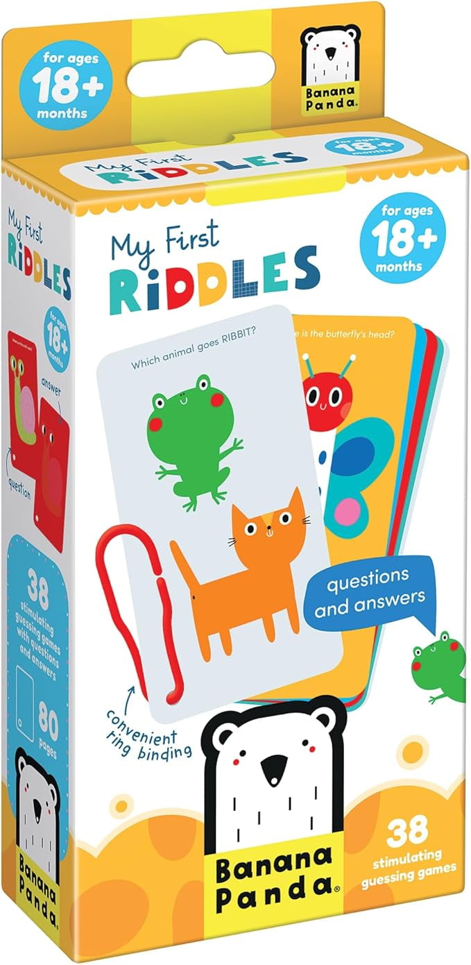 Banana Panda My First Riddles Educational Board Book with 38 Fun ...