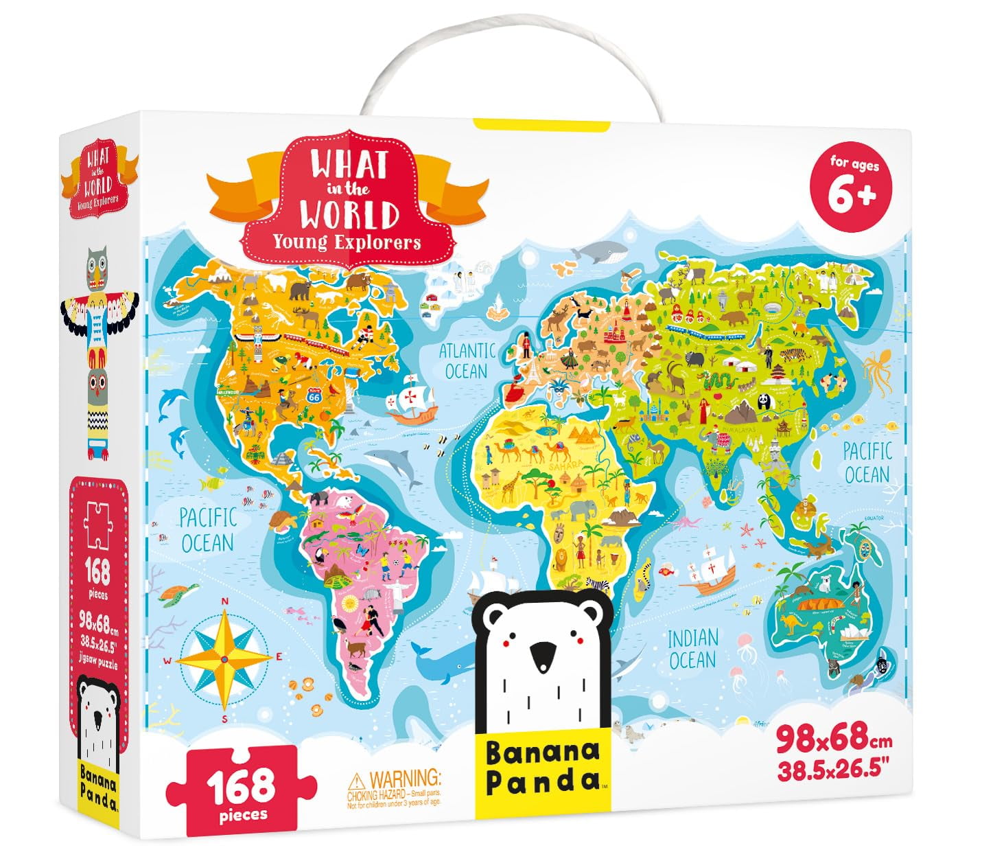Banana Panda - What EC36 in the World Young Explorers - Jigsaw Puzzle ...